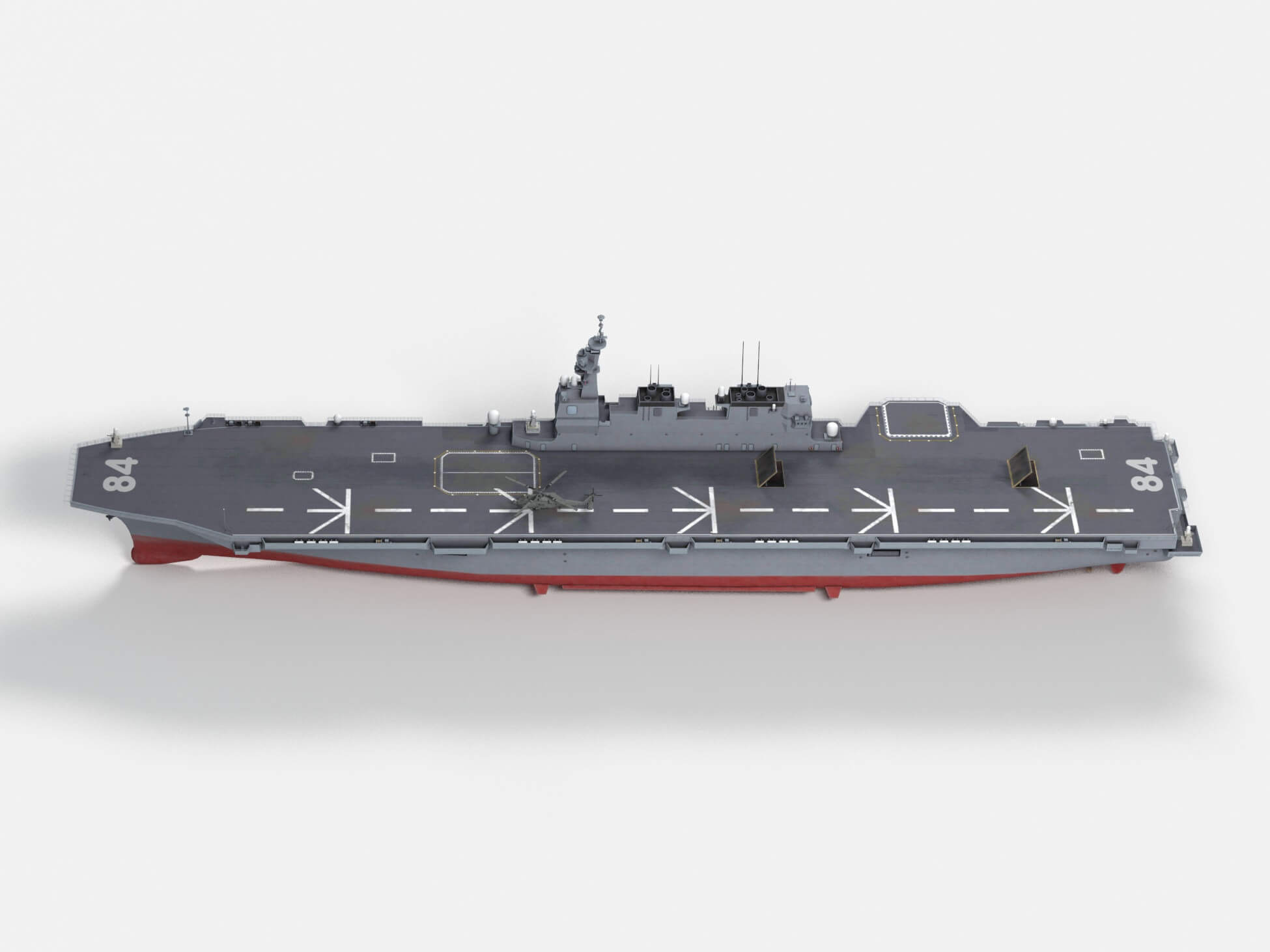 Izumo-Class Destroyer 3D Model by pxfpxd