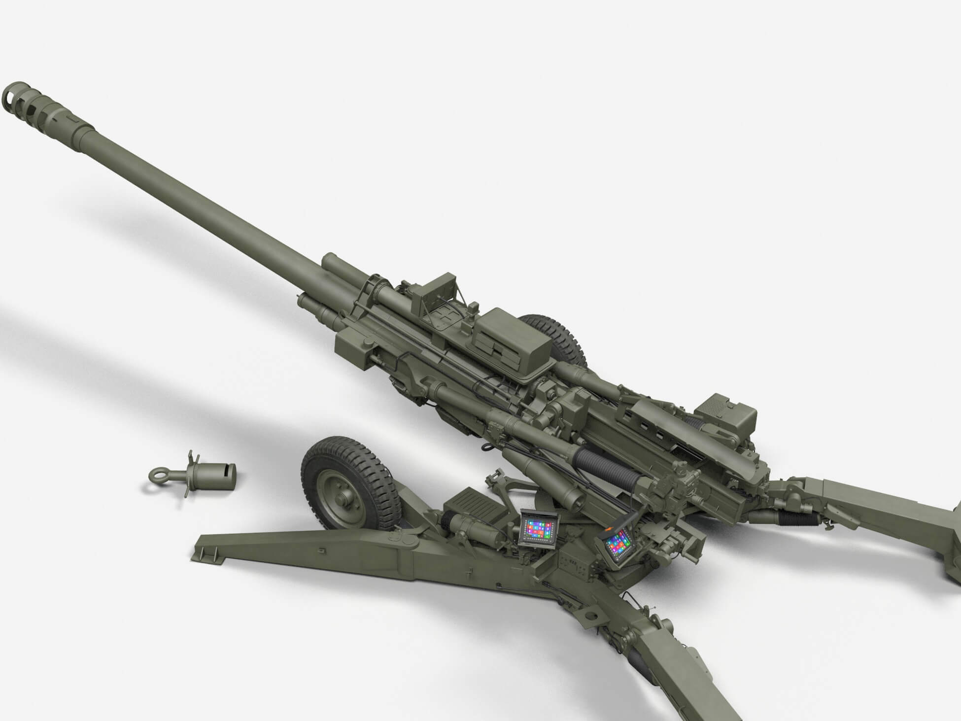 Norinco AH-4 155mm Howitzer 3D Model by pxfpxd