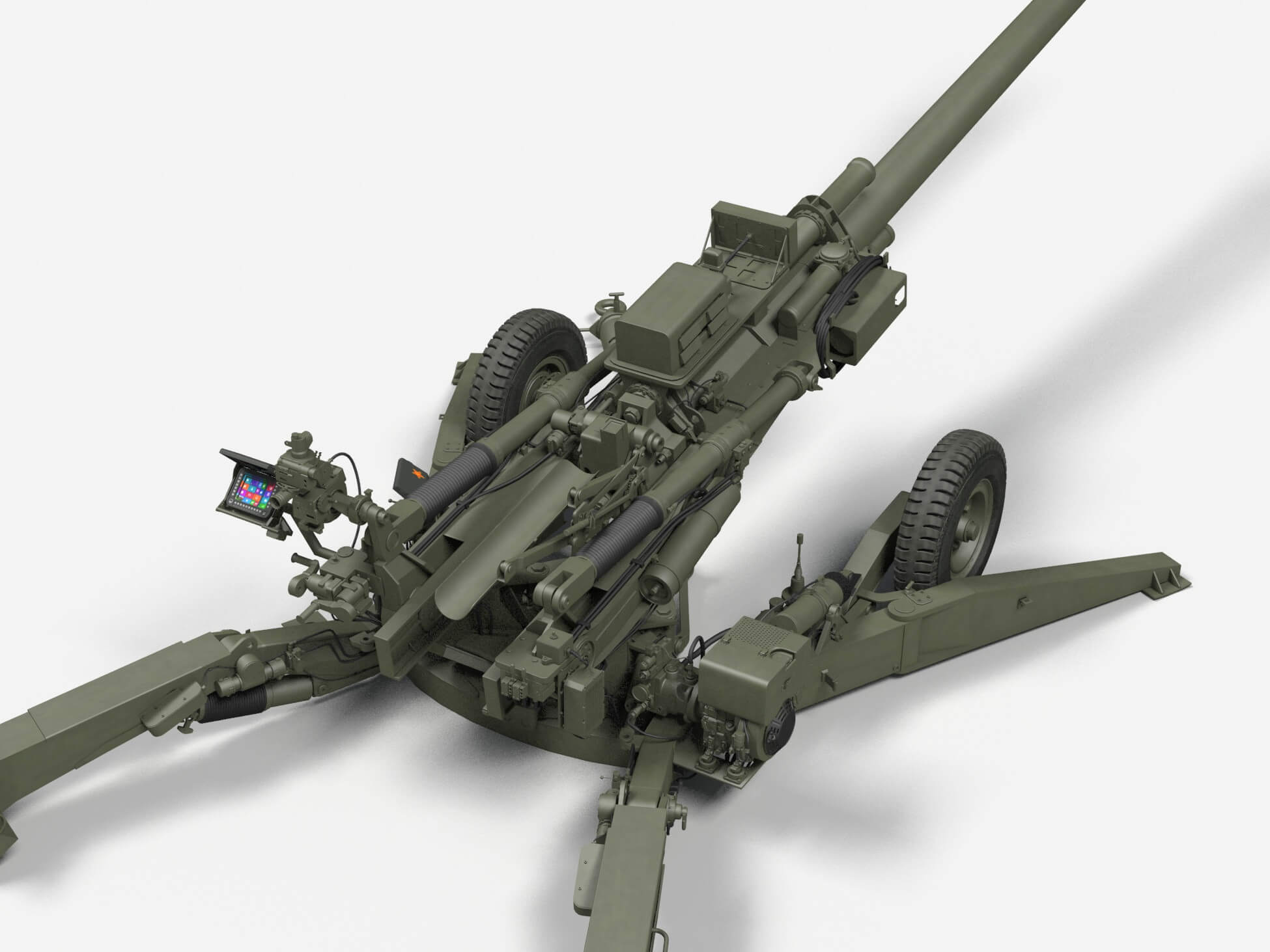 Norinco AH-4 155mm Howitzer 3D Model by pxfpxd