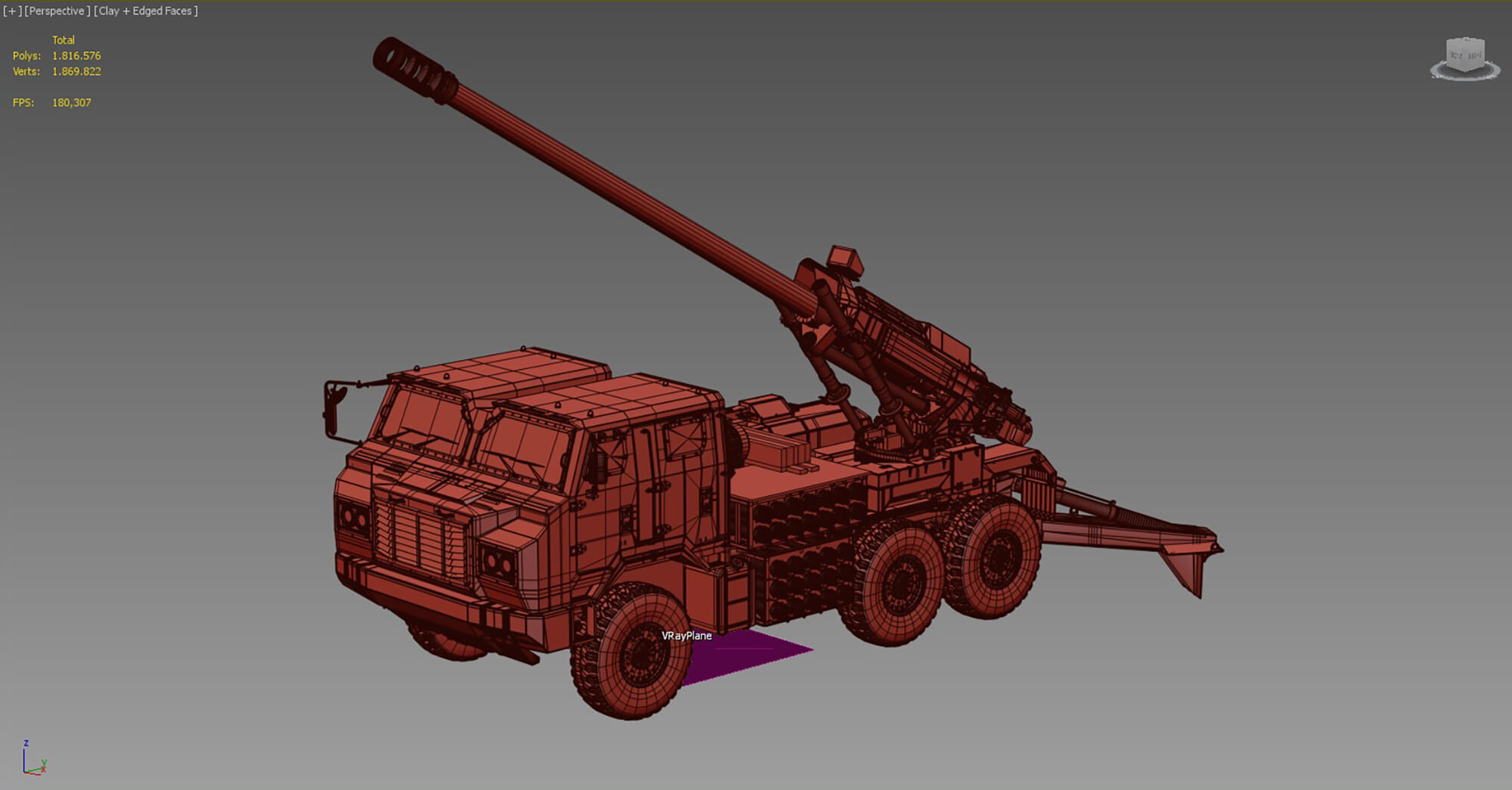Norinco PCL-181 / SH-15 155mm SPH 3D Model by pxfpxd