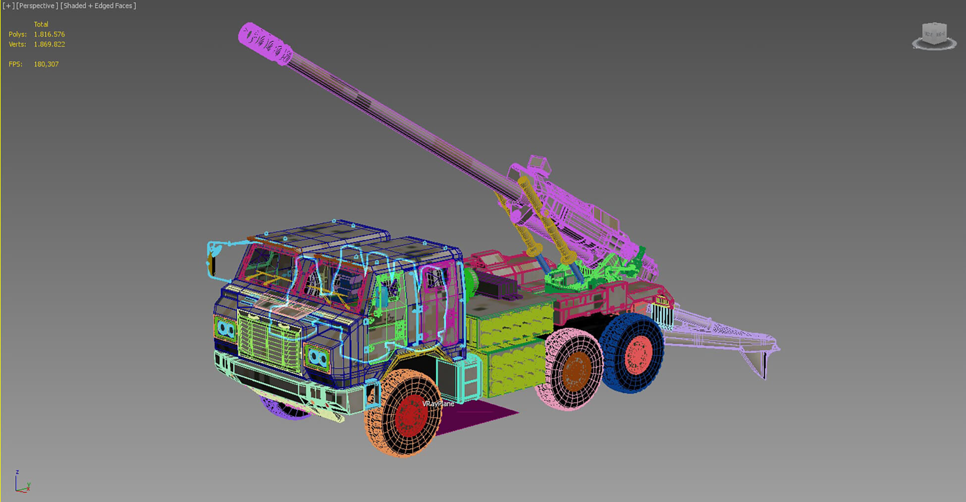 Norinco PCL-181 / SH-15 155mm SPH 3D Model by pxfpxd