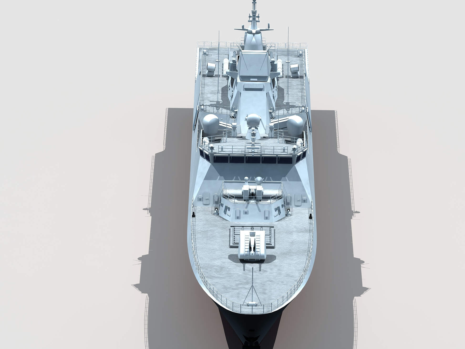 Quinzhou Type 054B Frigate - 3D Model by pxfpxd