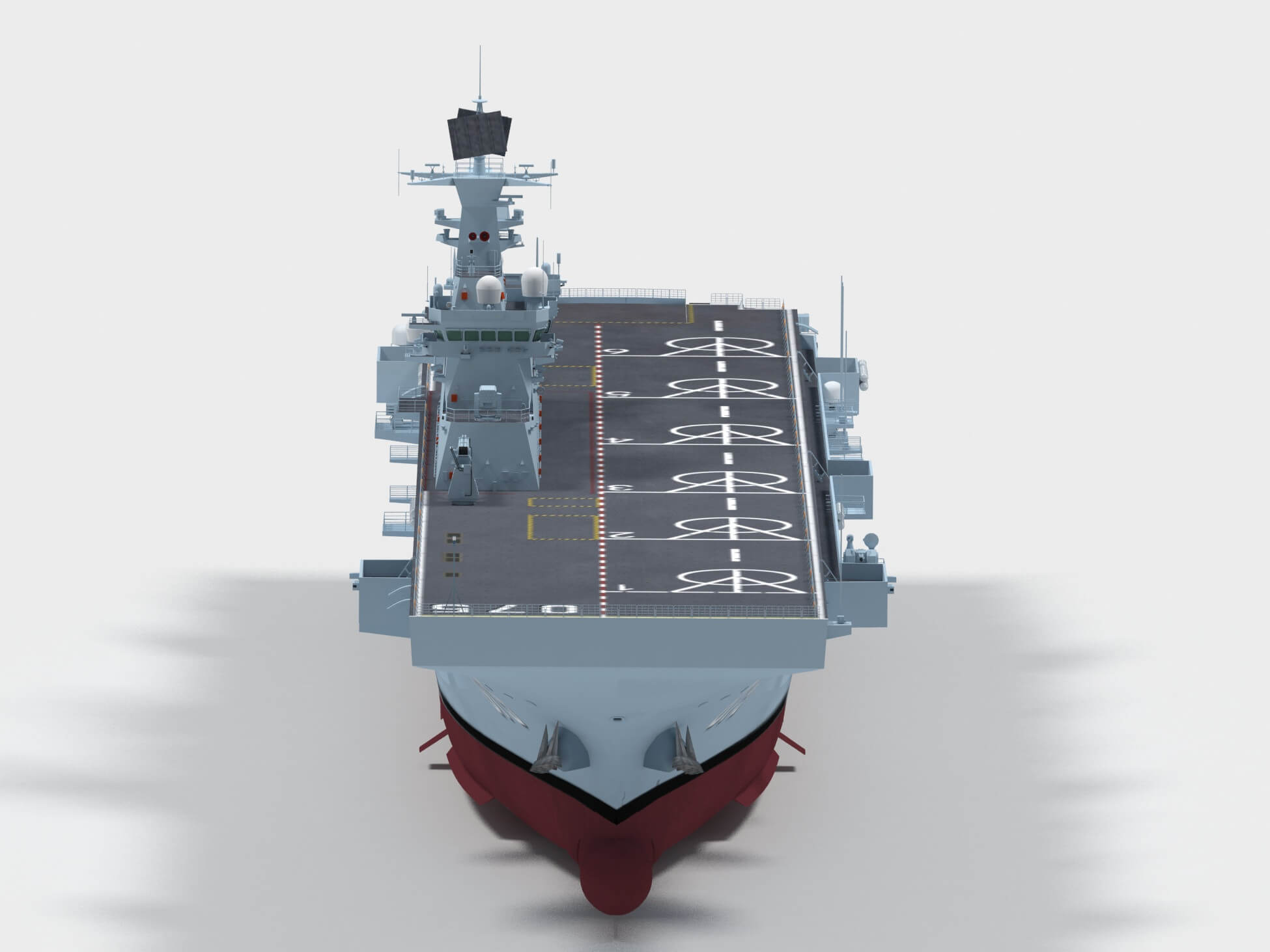 Type 075 Landing Helicopter Dock Yushen Class - 3D Model by pxfpxd
