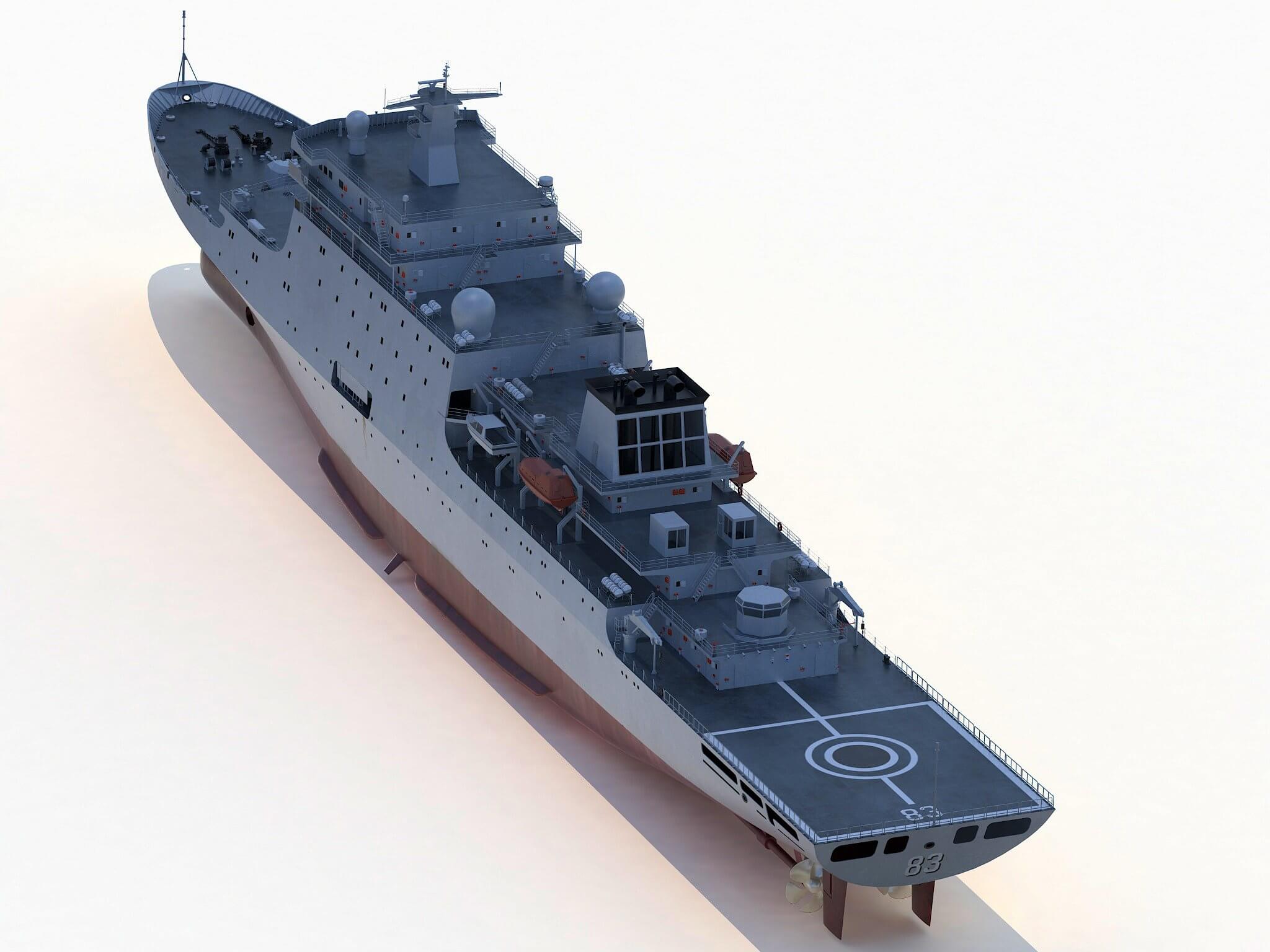 Type 680 Qi Jiguang - 3D Model by pxfpxd