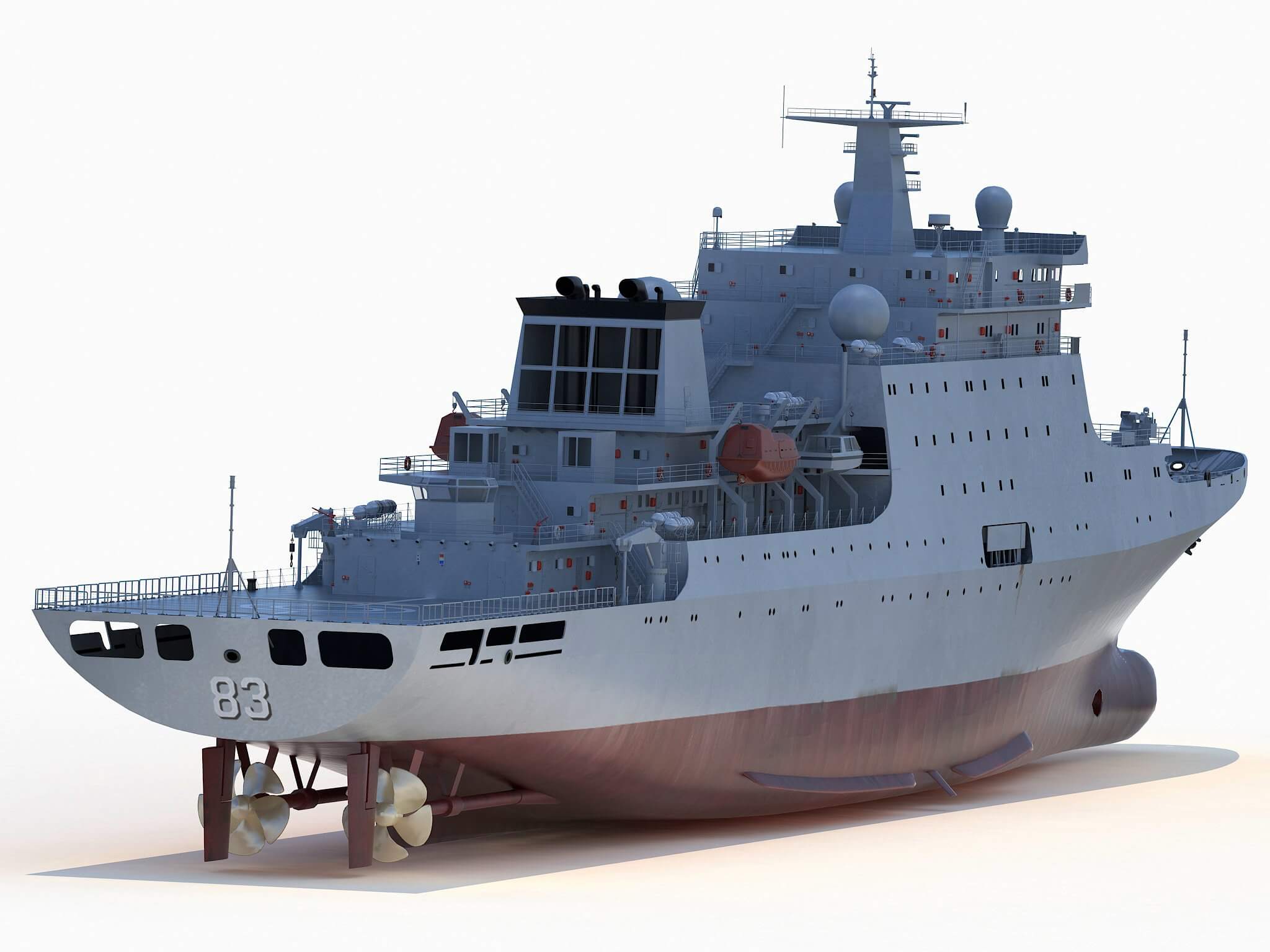 Type 680 Qi Jiguang - 3D Model by pxfpxd