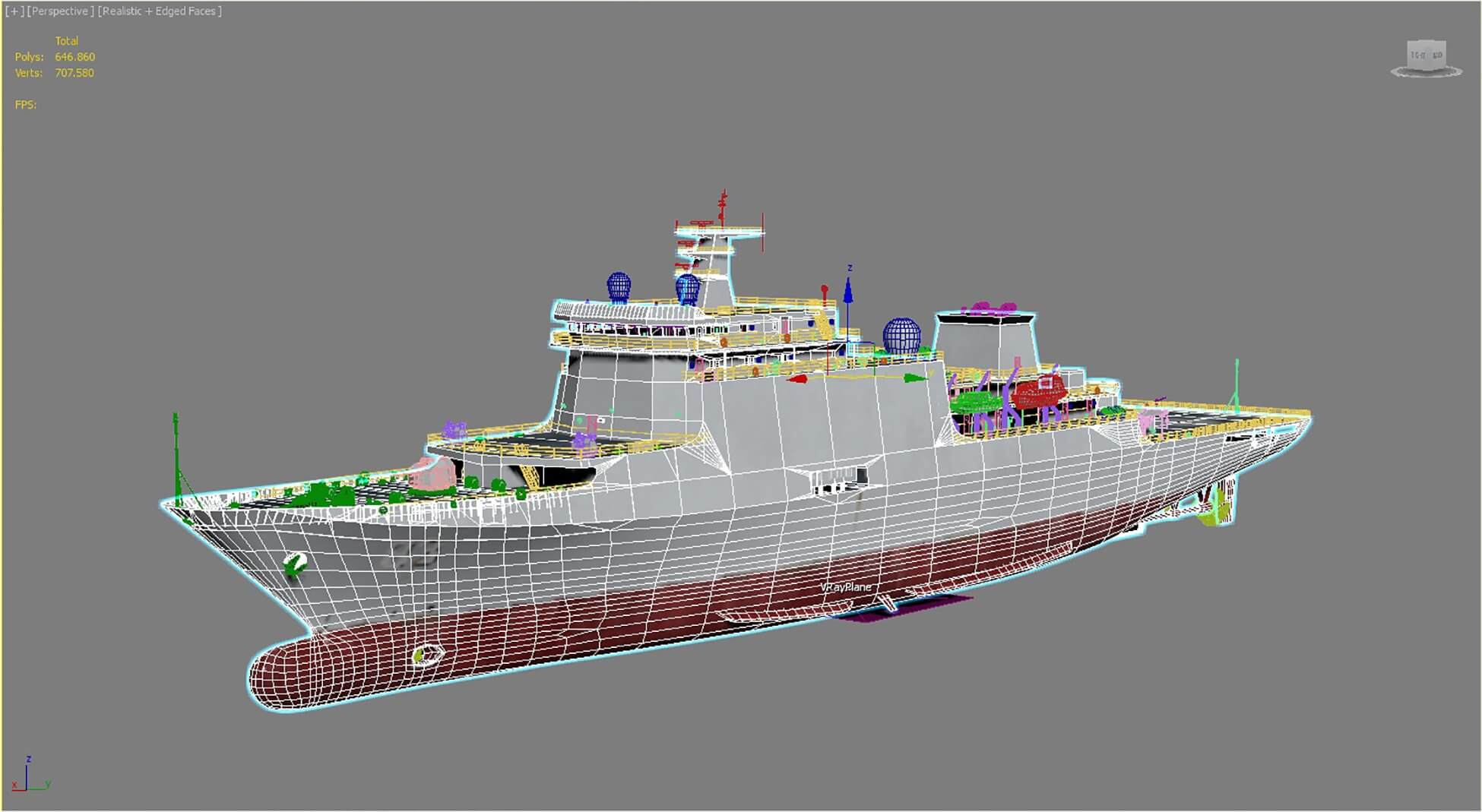 Type 680 Qi Jiguang - 3D Model by pxfpxd