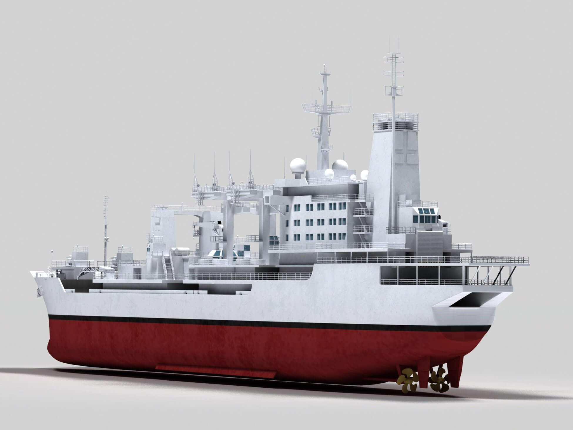 Type 908 Fusu Class - 3D Model by pxfpxd