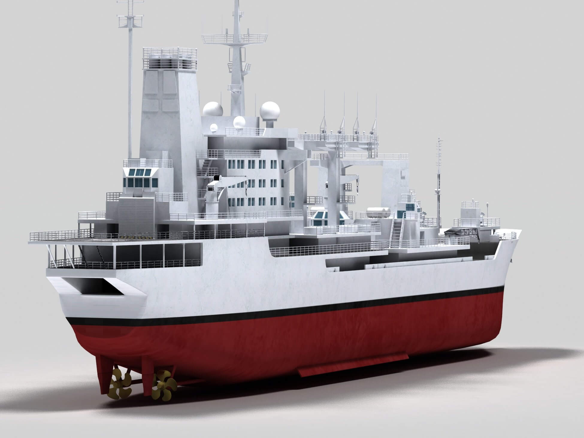 Type 908 Fusu Class - 3D Model by pxfpxd