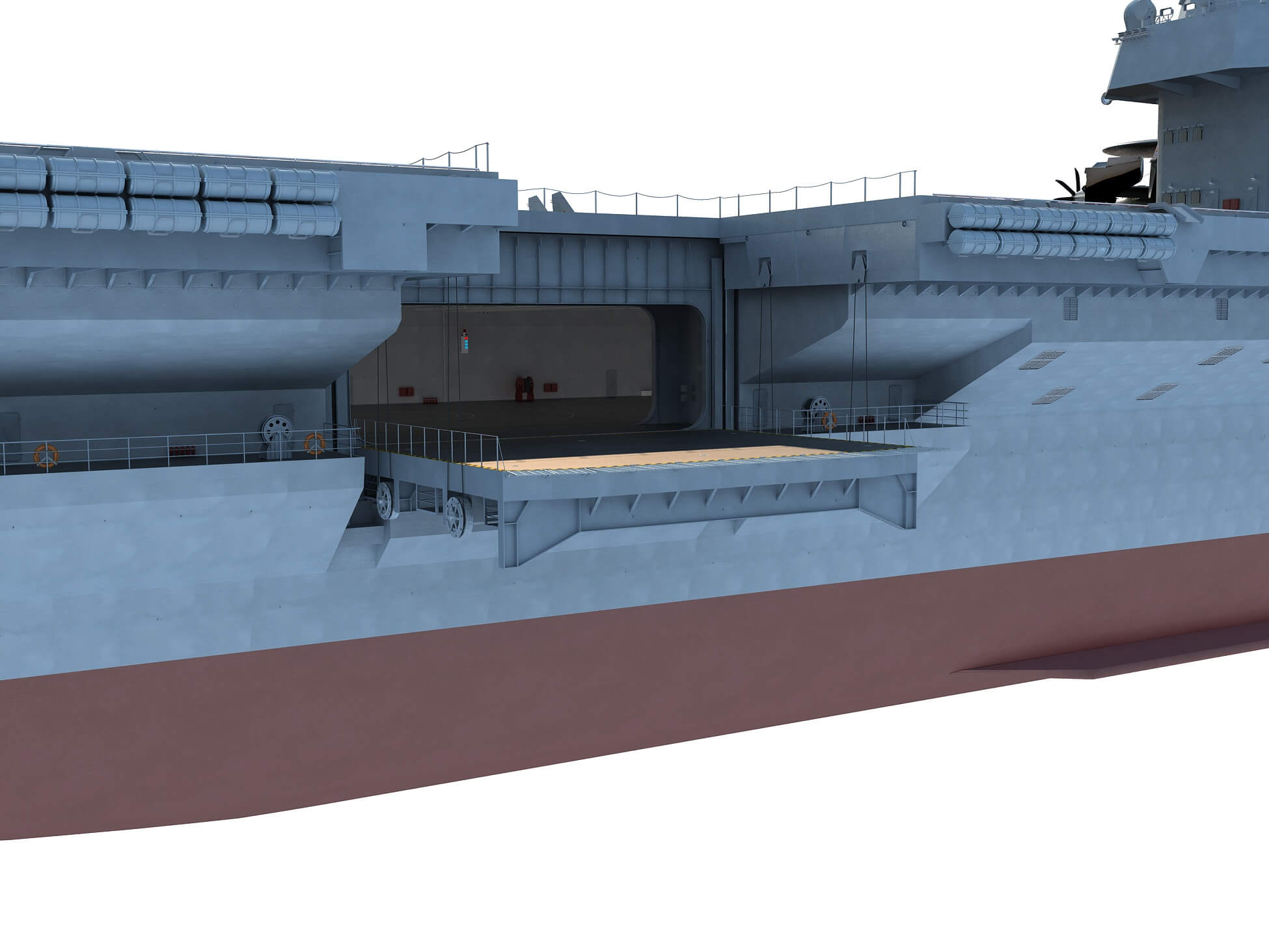 Type 003 Fujian Carrier - 3D Model by pxfpxd