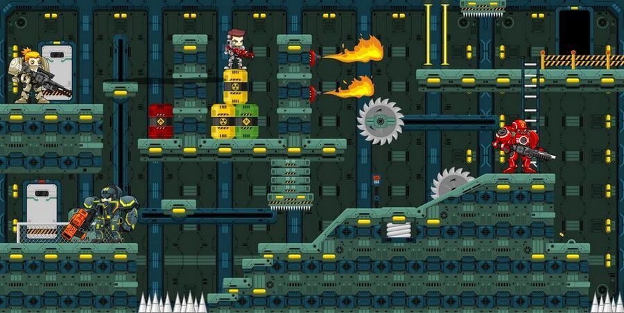 Soldier Game Sprite Bundle by pzUH