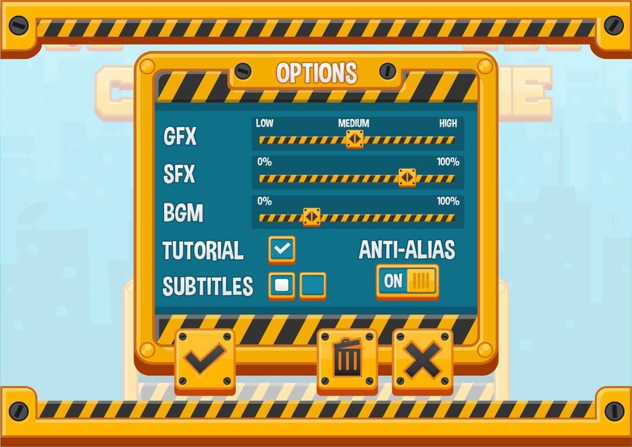 Metro City - Game User Interface by pzUH