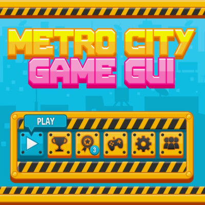 Metro City - Game User Interface by pzUH