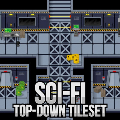 2D Game Assets | Science Fiction | Game Assets | RenderHub