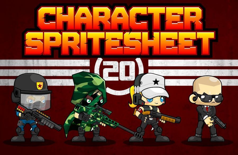 Spec Ops - Game Sprites by pzUH