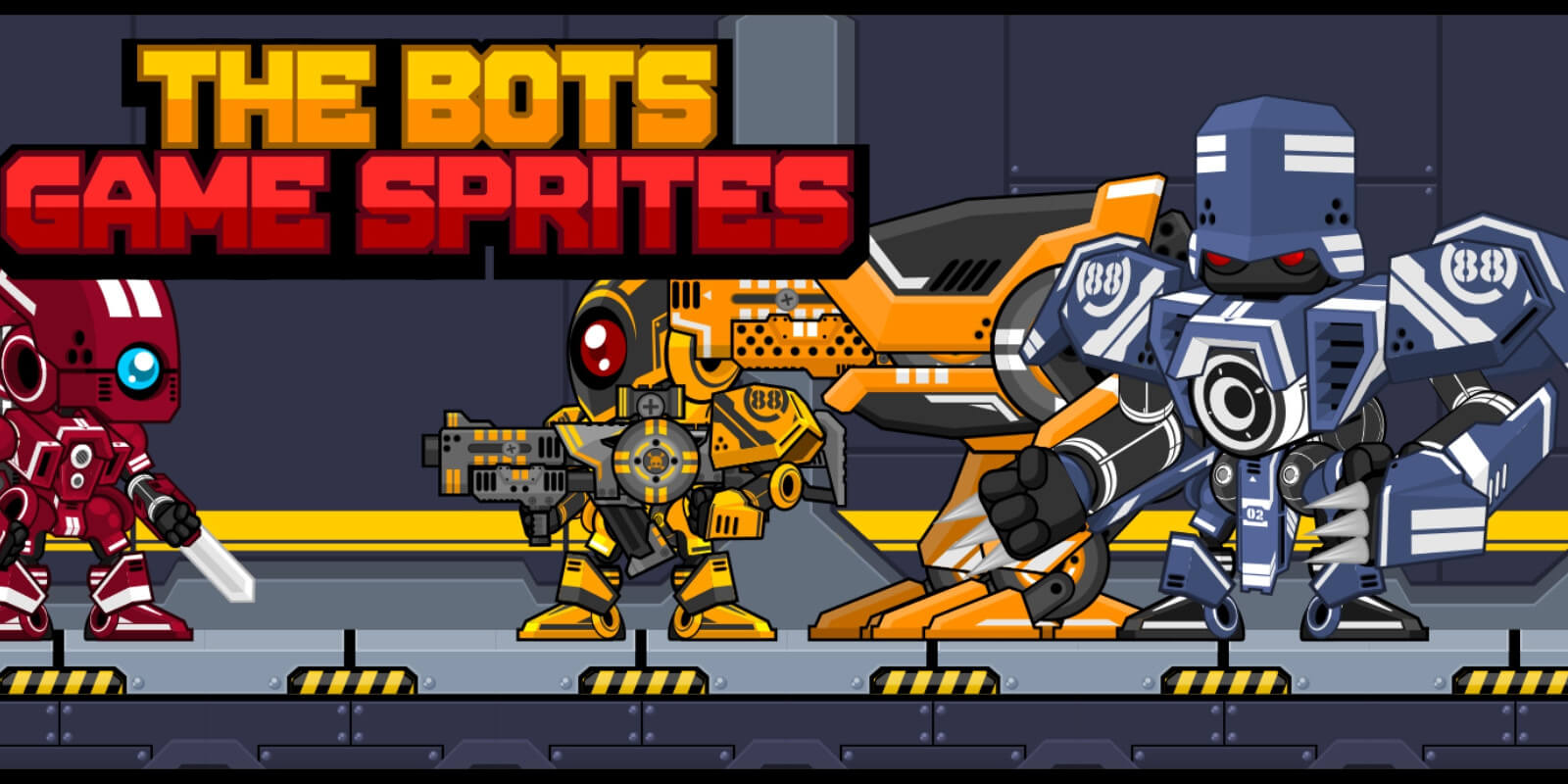 The Bots - Game Sprites by pzUH