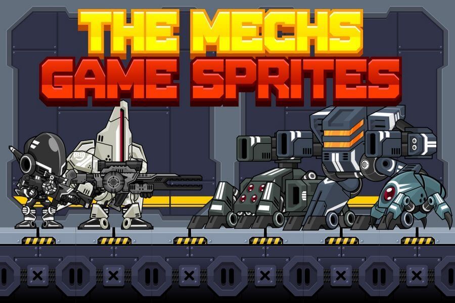 The Mech - Game Sprites by pzUH