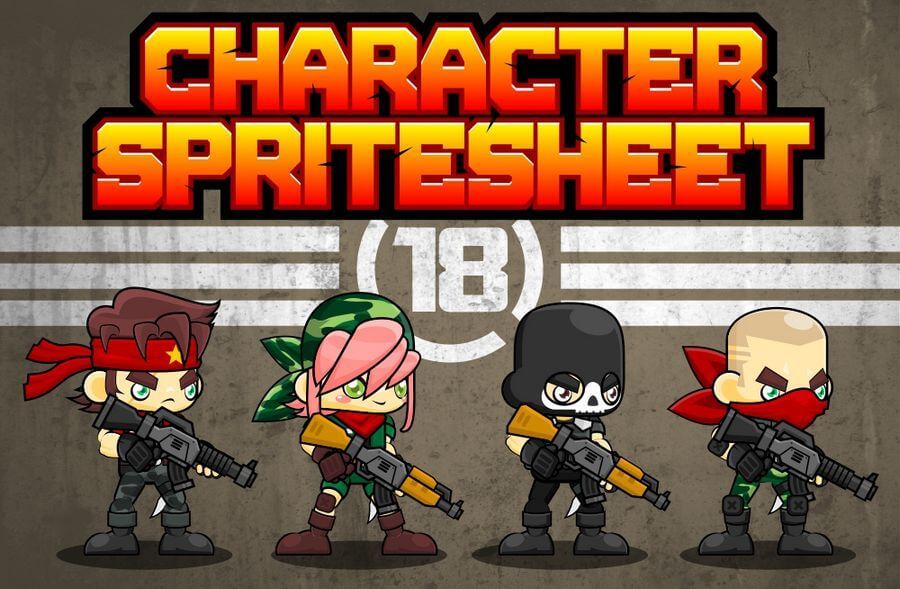 The Mercenary - Game Sprites by pzUH