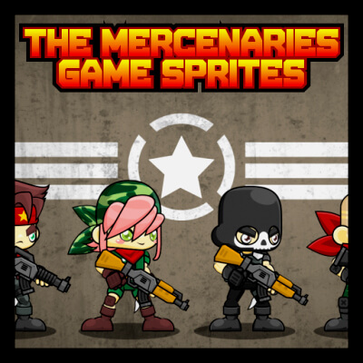 The Mercenary - Game Sprites by pzUH