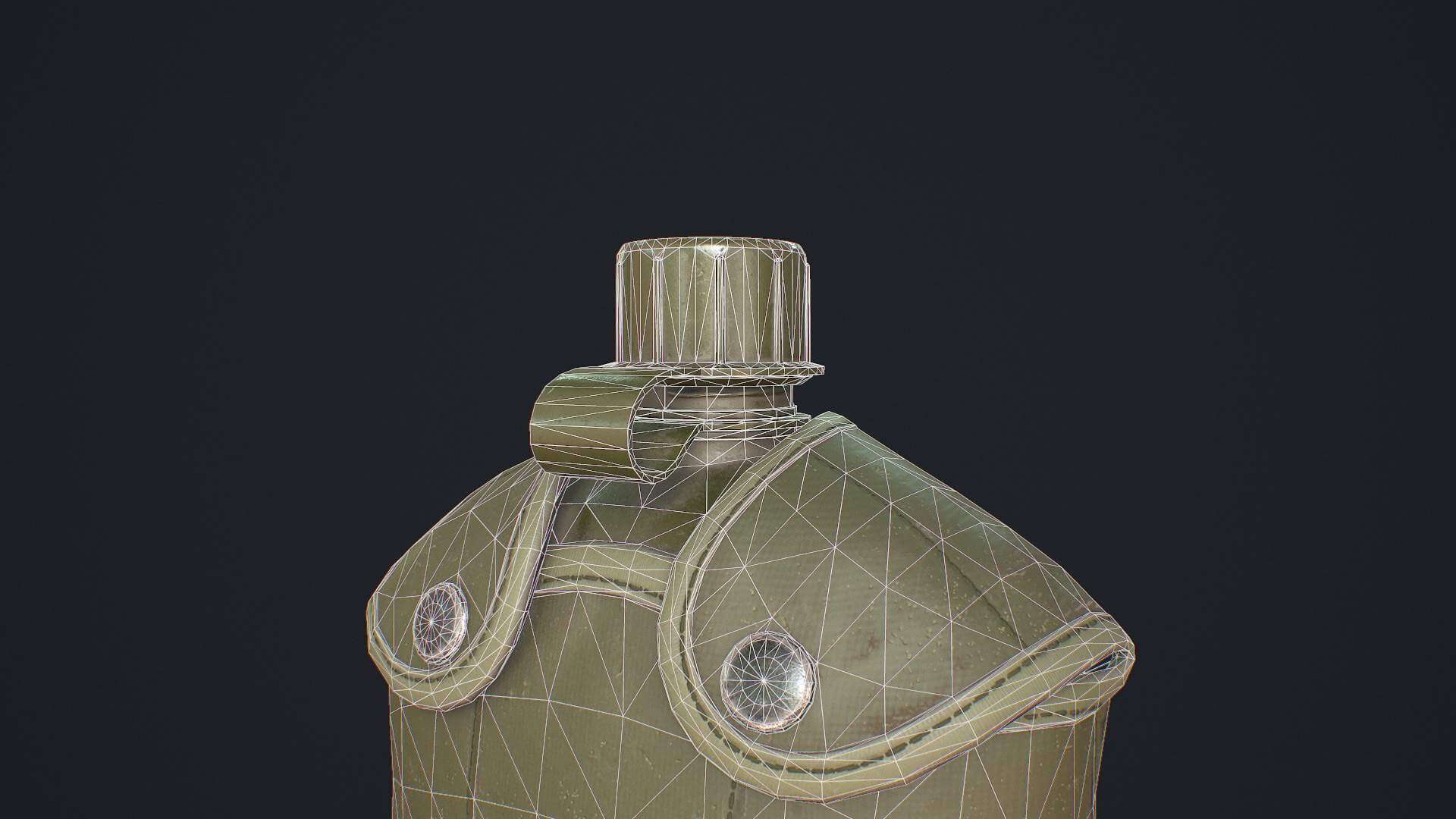 Flask - 3D Model by QuadDraw