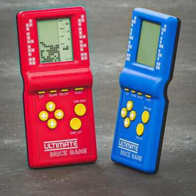 Handheld Classics - Ultimate Brick Game 3D Model by QuantumStateStudio