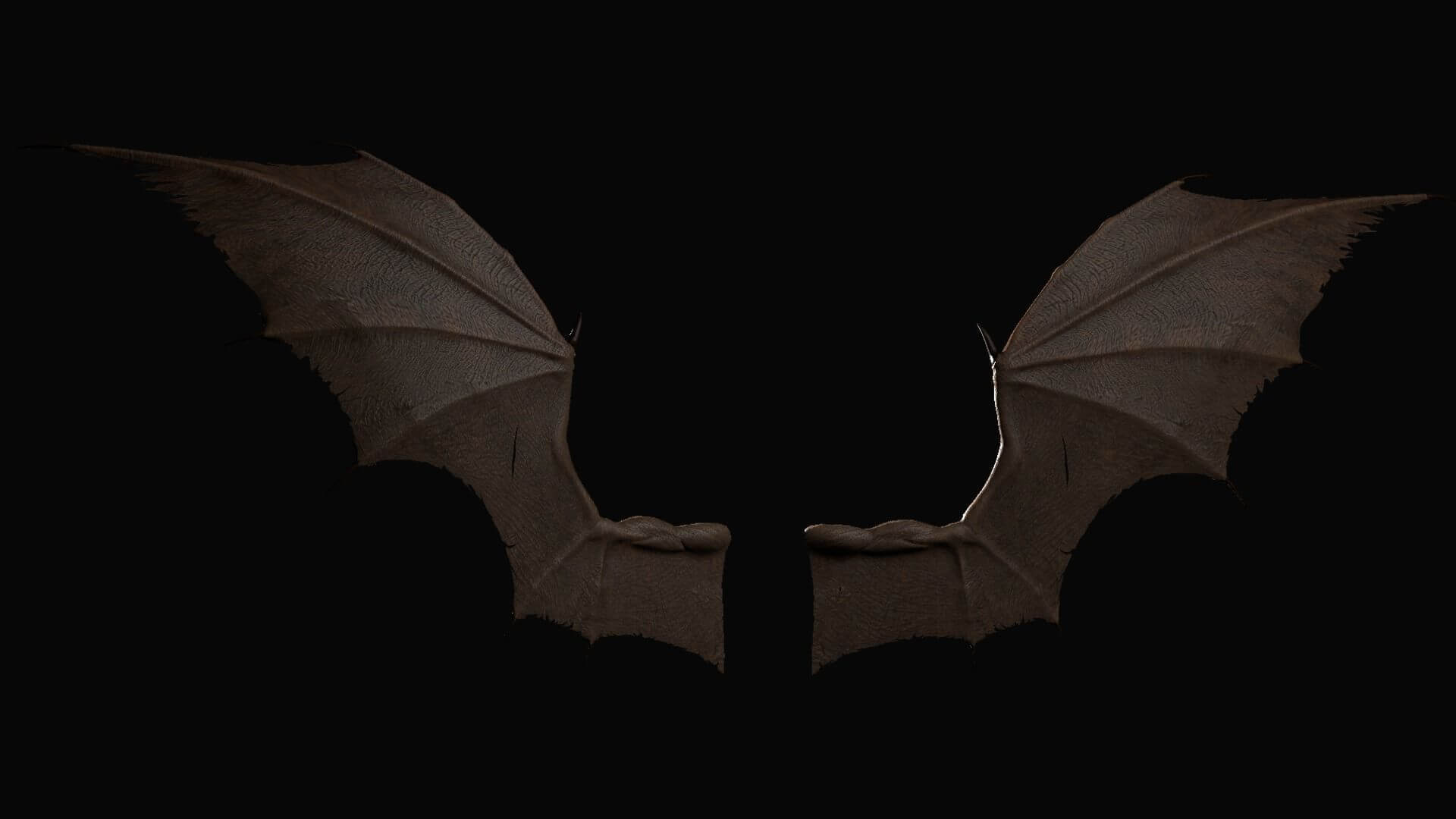 Bat Wings (C4D) - 3D Model by QUARTOMUNDO