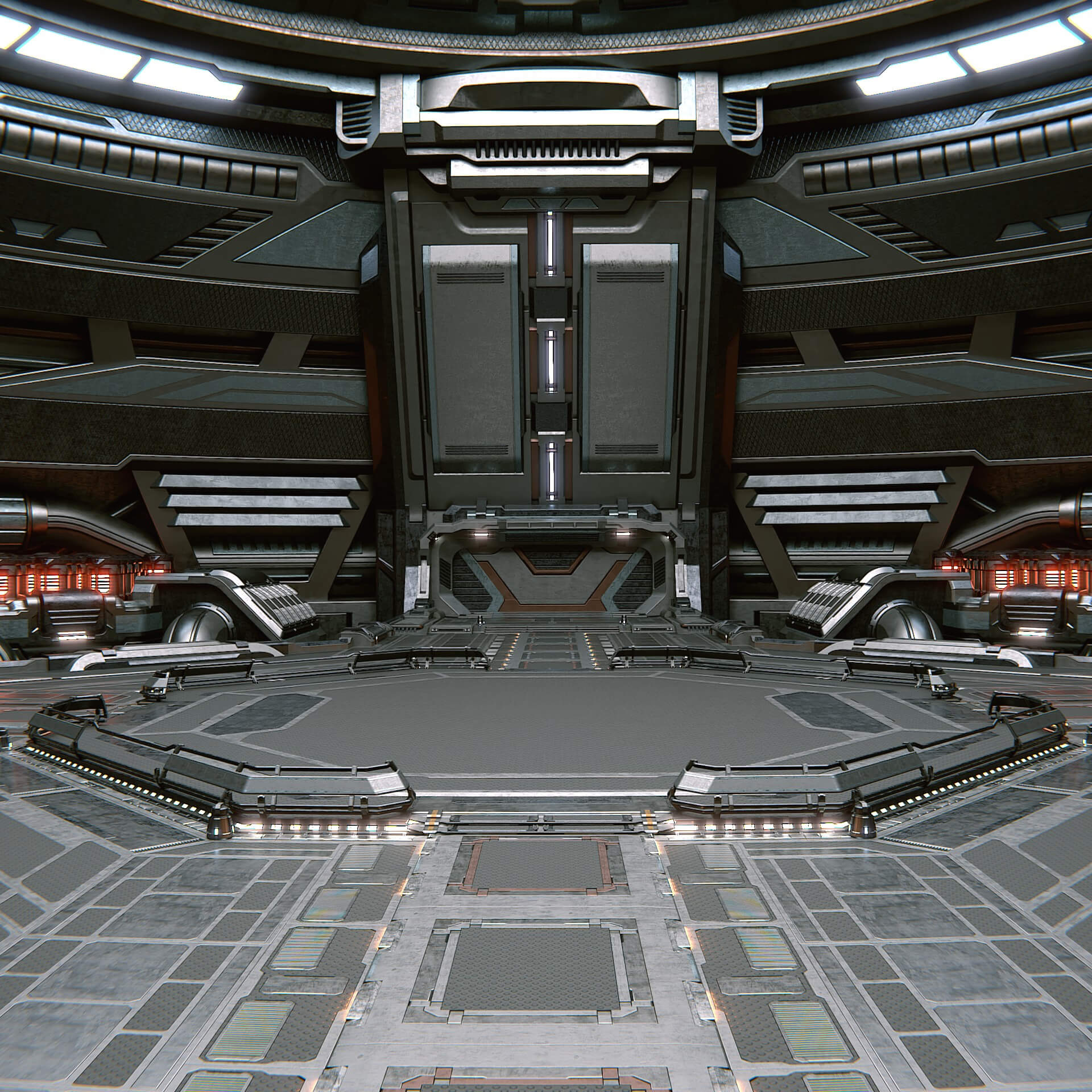 Sci-fi Scene Time travel 3D Render, Digital Art by qwestgamp