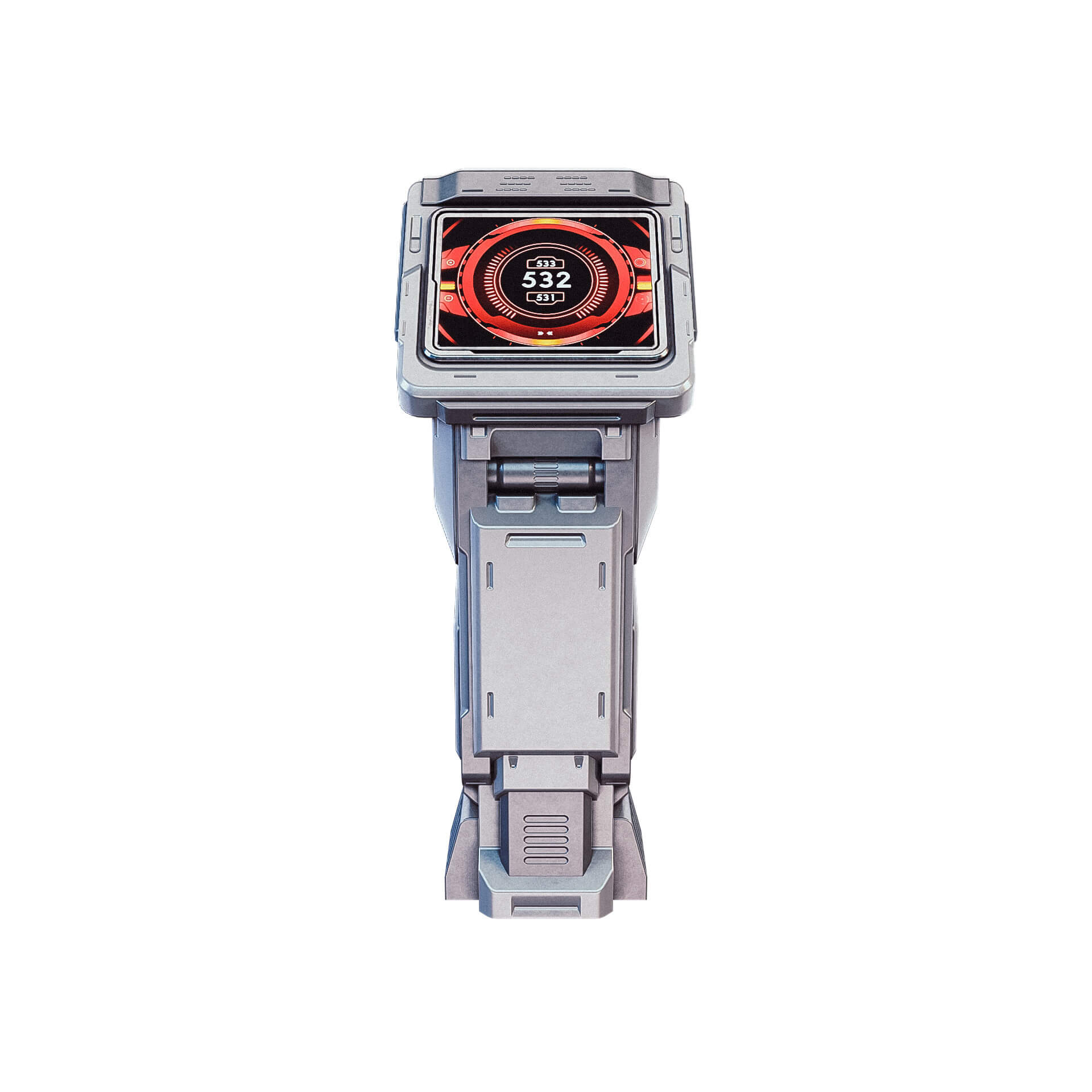 Sci-fi Console 3D Model by qwestgamp