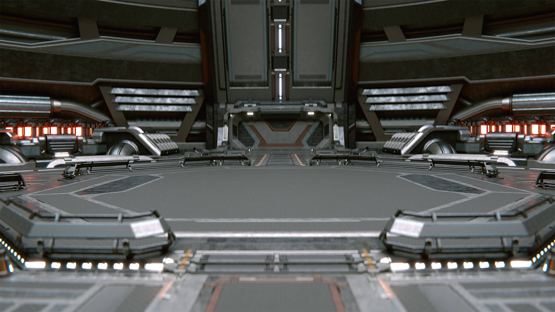 Sci-Fi Scene for Renders Time Travel 3D Model by qwestgamp