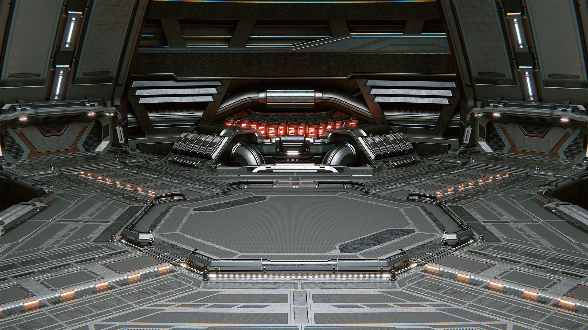 Sci-Fi Scene for Renders Time Travel 3D Model by qwestgamp