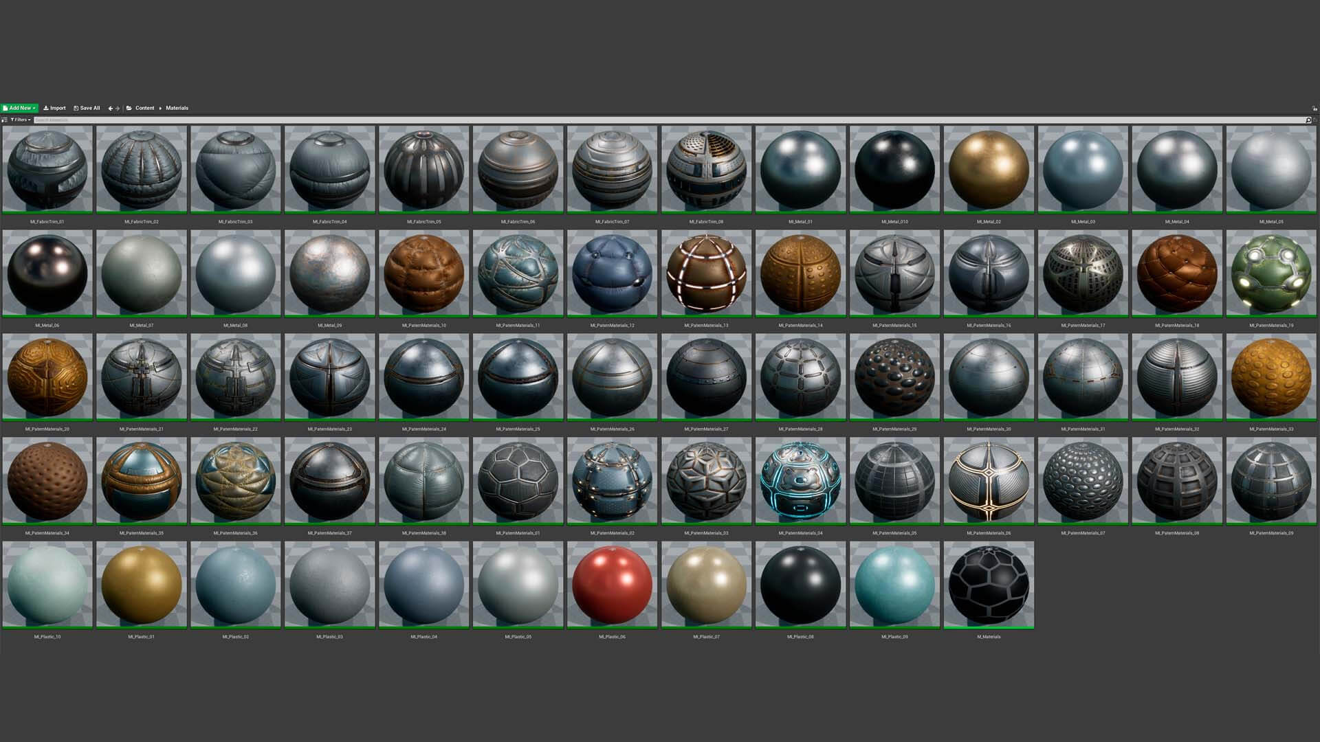 Sci-Fi Space Materials Unreal Engine 3D Material or Shader by qwestgamp