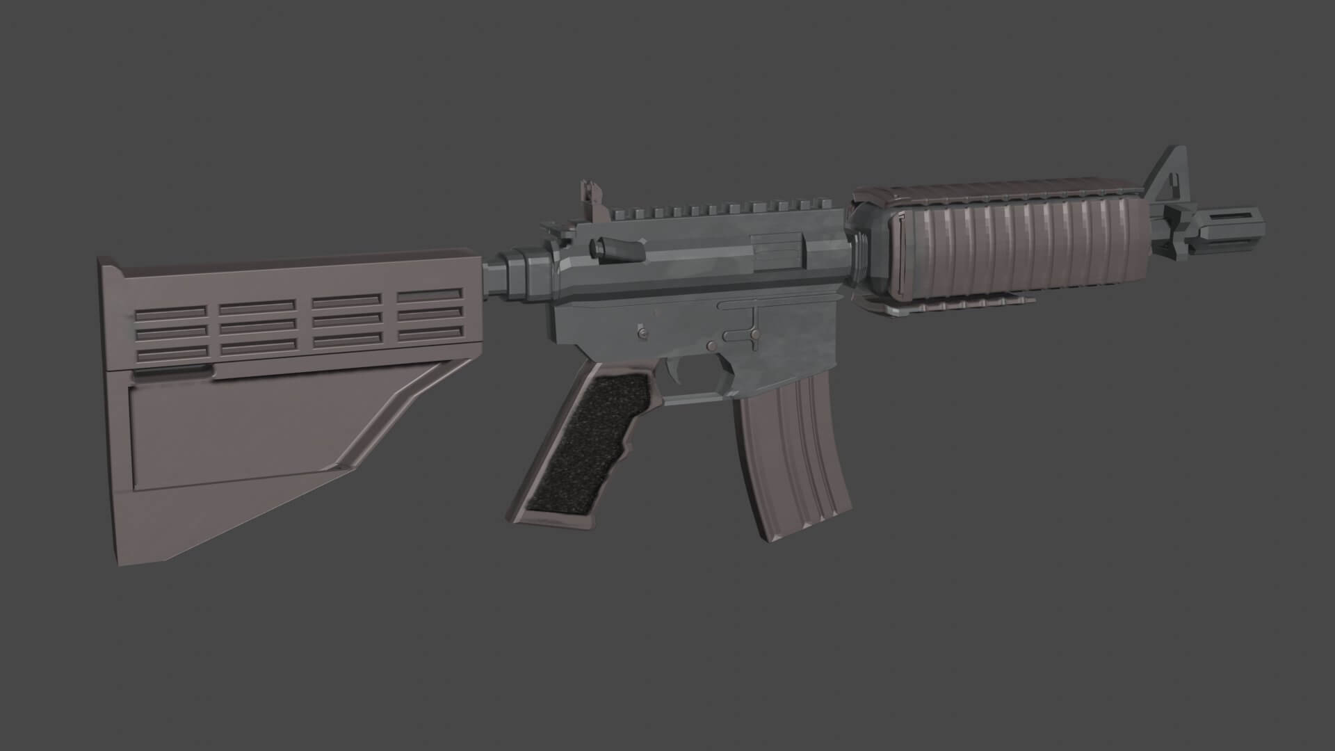 M4A4 - 3D Model by R3D_Master