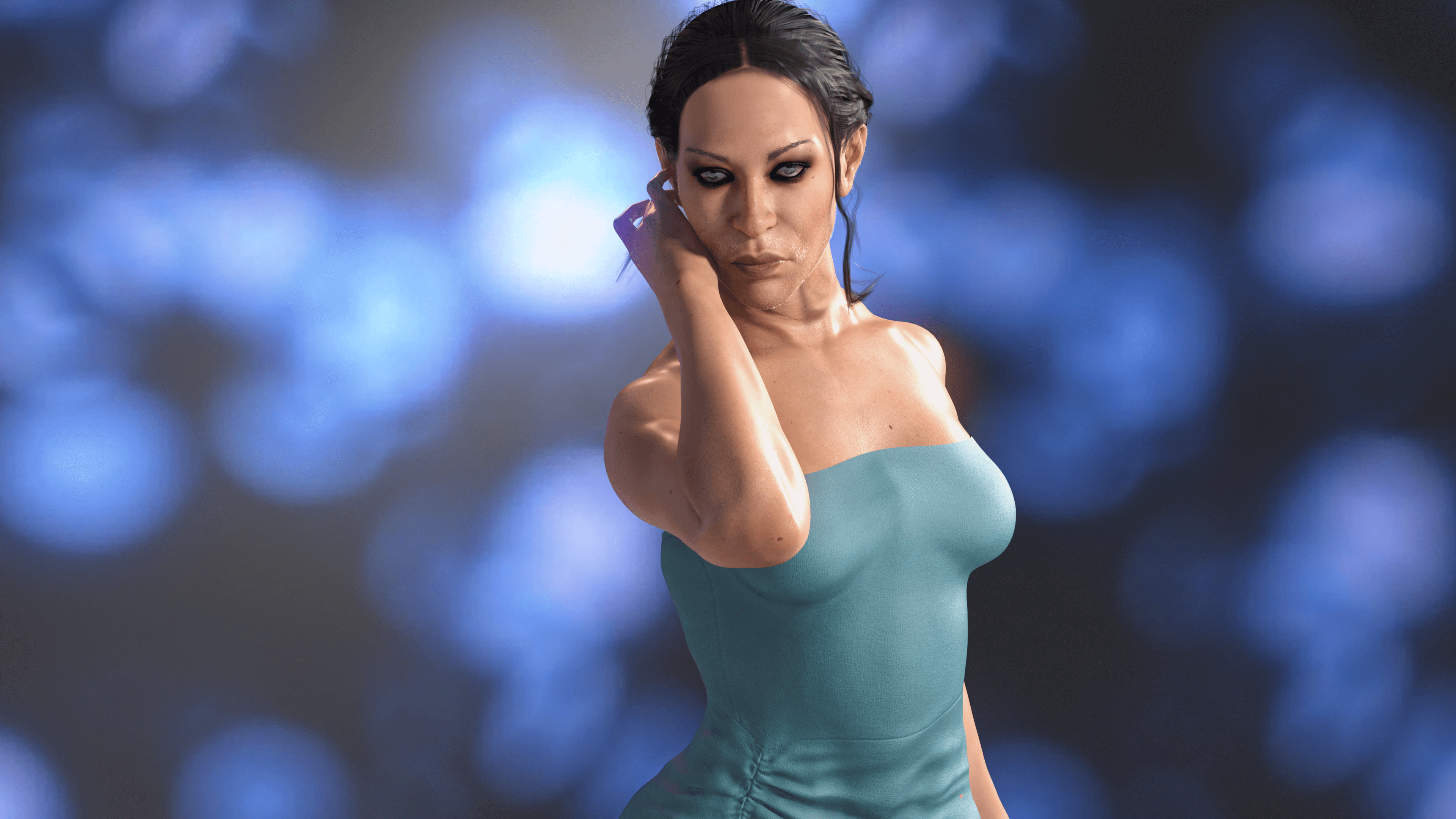 Benita clone dancing 3D Render, Digital Art by RadioShack