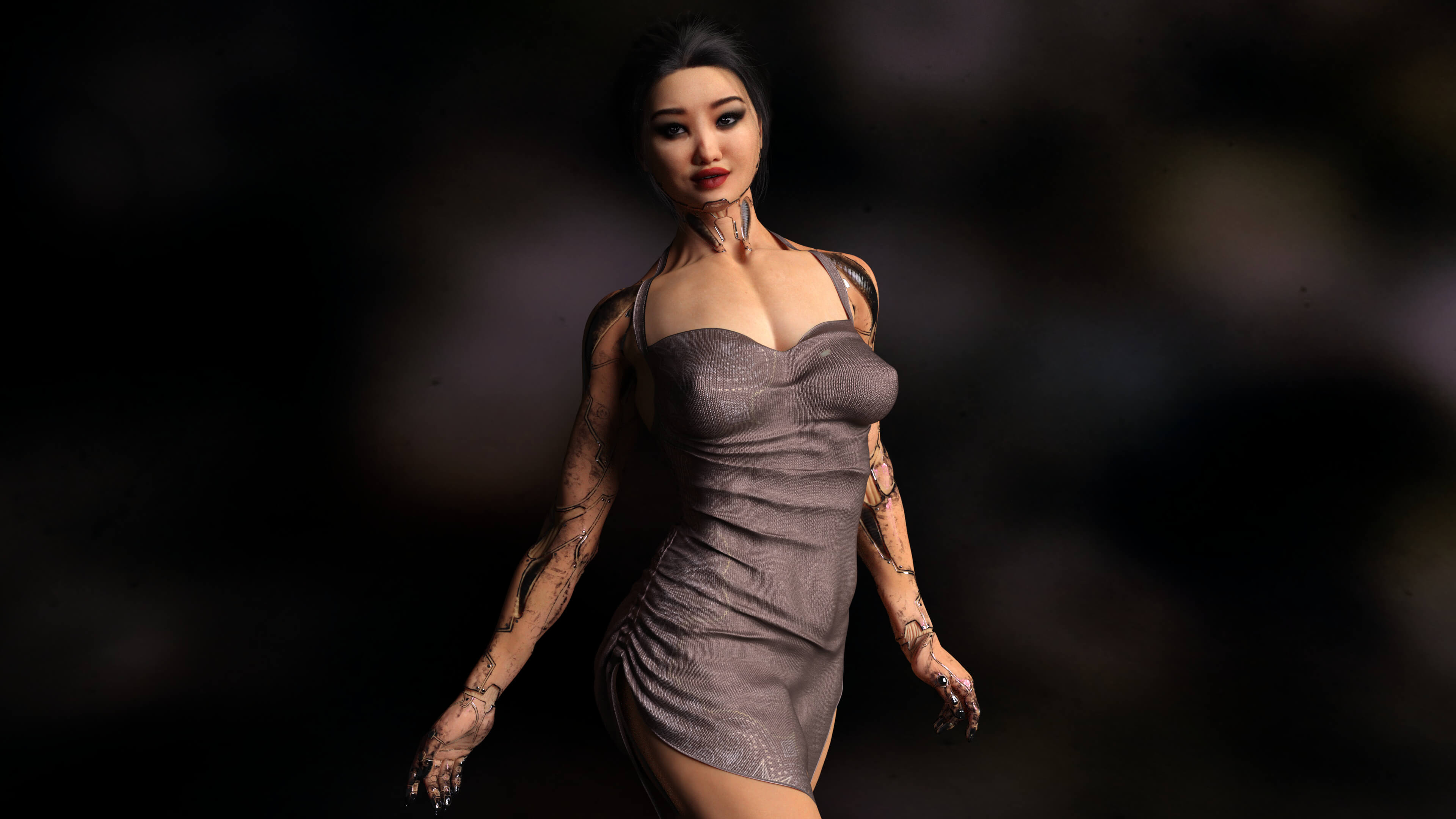 Bors Cyber Model 3D Render, Digital Art by RadioShack