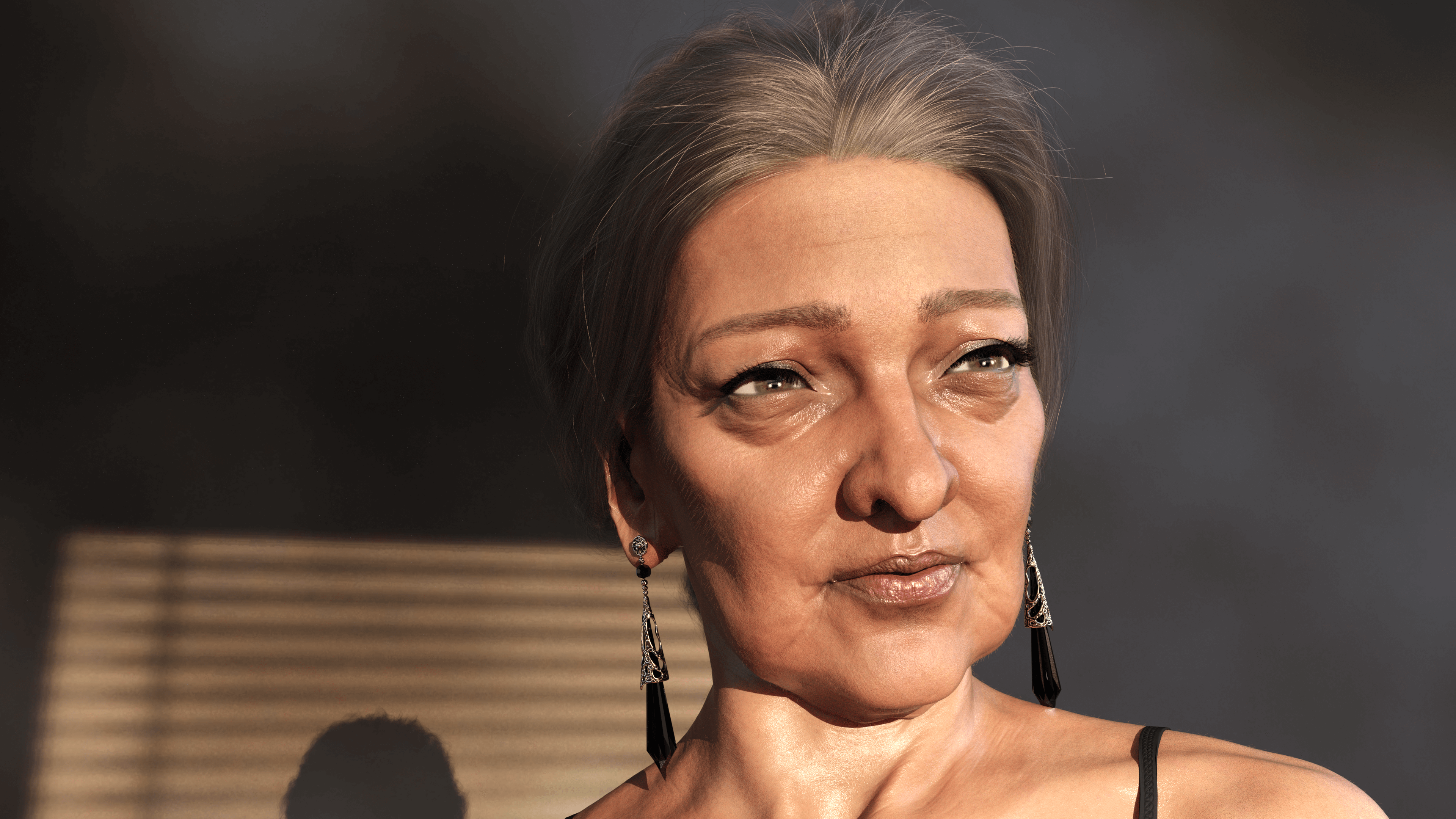 Parvinder portrait 3D Render, Digital Art by RadioShack