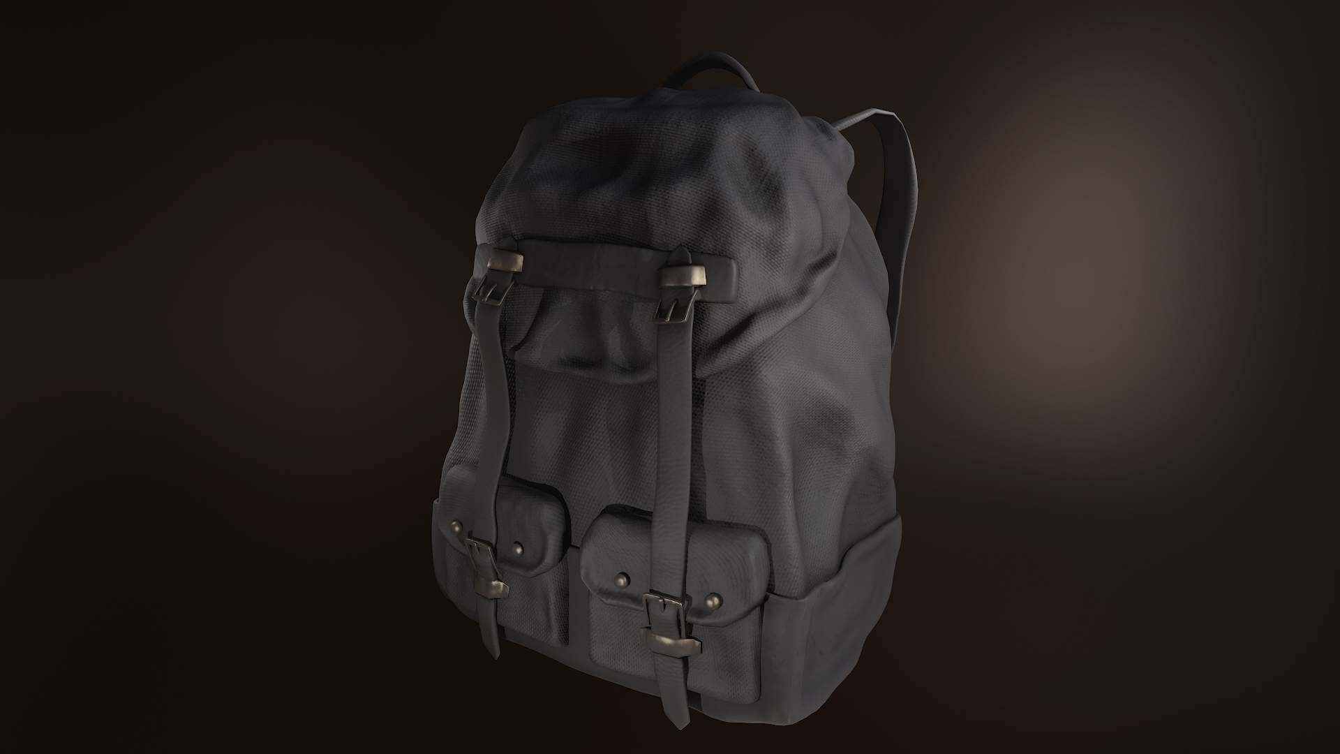 Backpack 3 - 3D Model by Radju