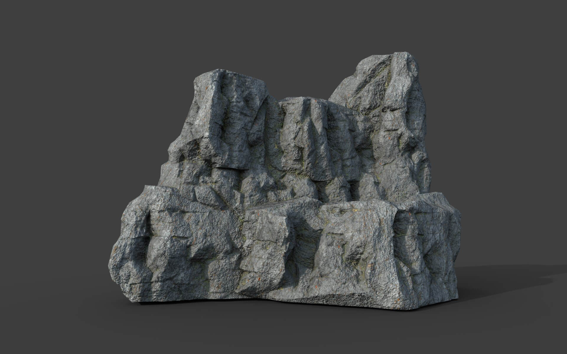 Cliff Rock 2_7 - 3D Model by Radju