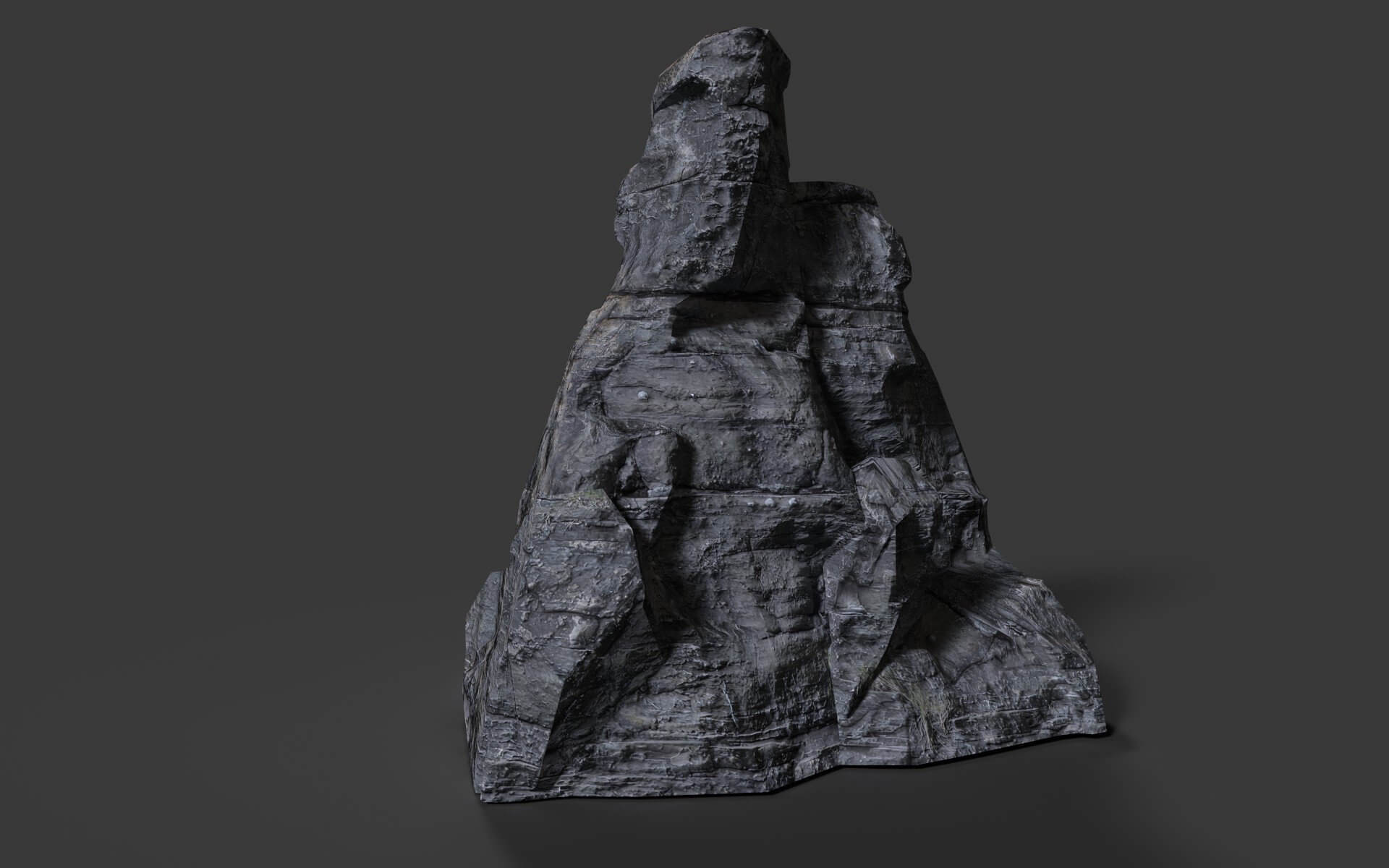 Cliff - 3D Model by Radju