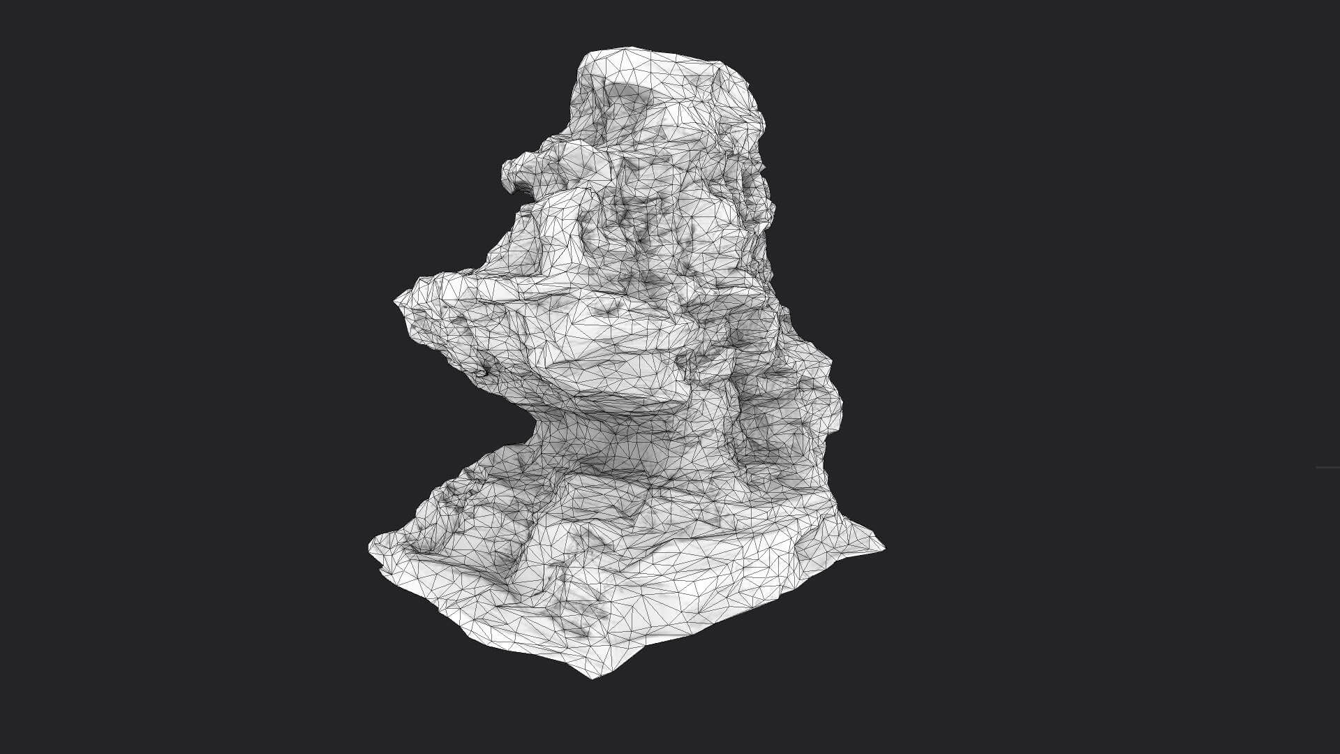 Desert Cliff 21-2 3D Model by Radju