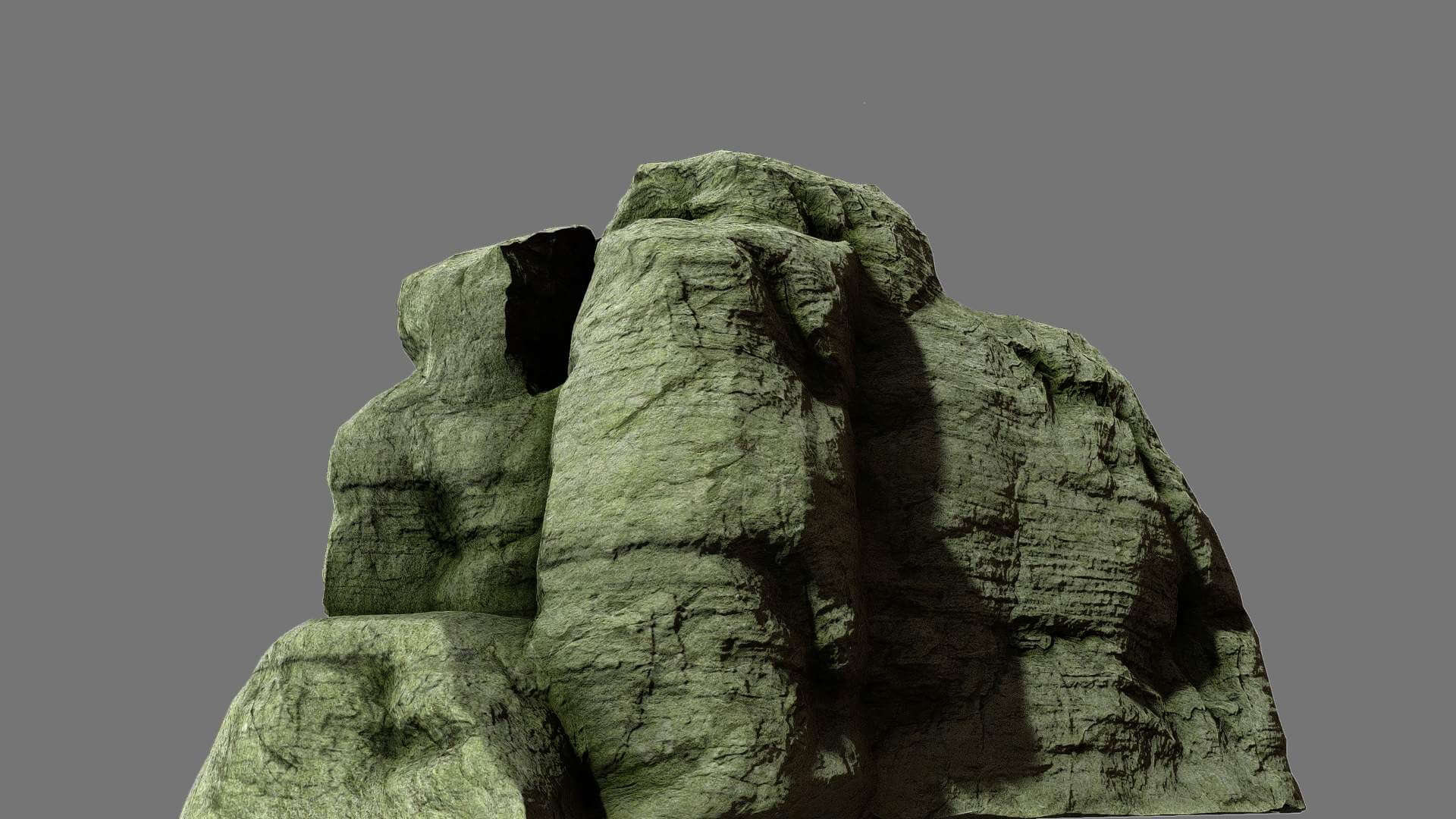 Desert Cliff - 3D Model by Radju