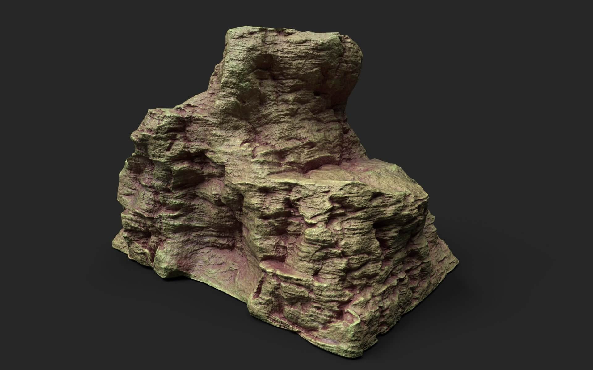 Desert Rock Collection 021 - 3D Model by Radju