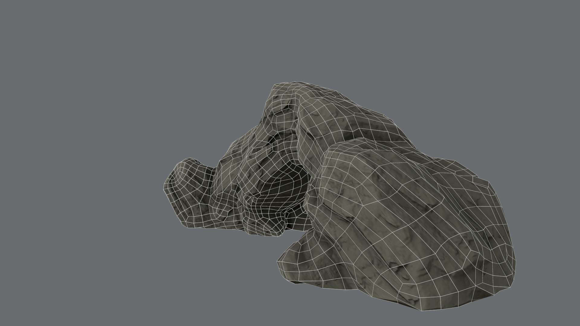 Desert Rock - 3D Model by Radju