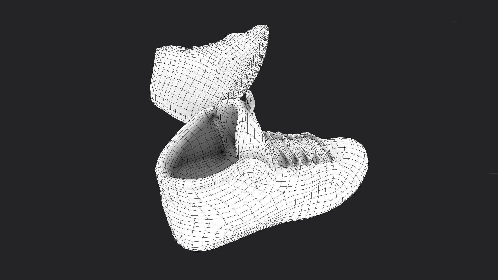 Pair of Sneakers - 3D Model by Radju