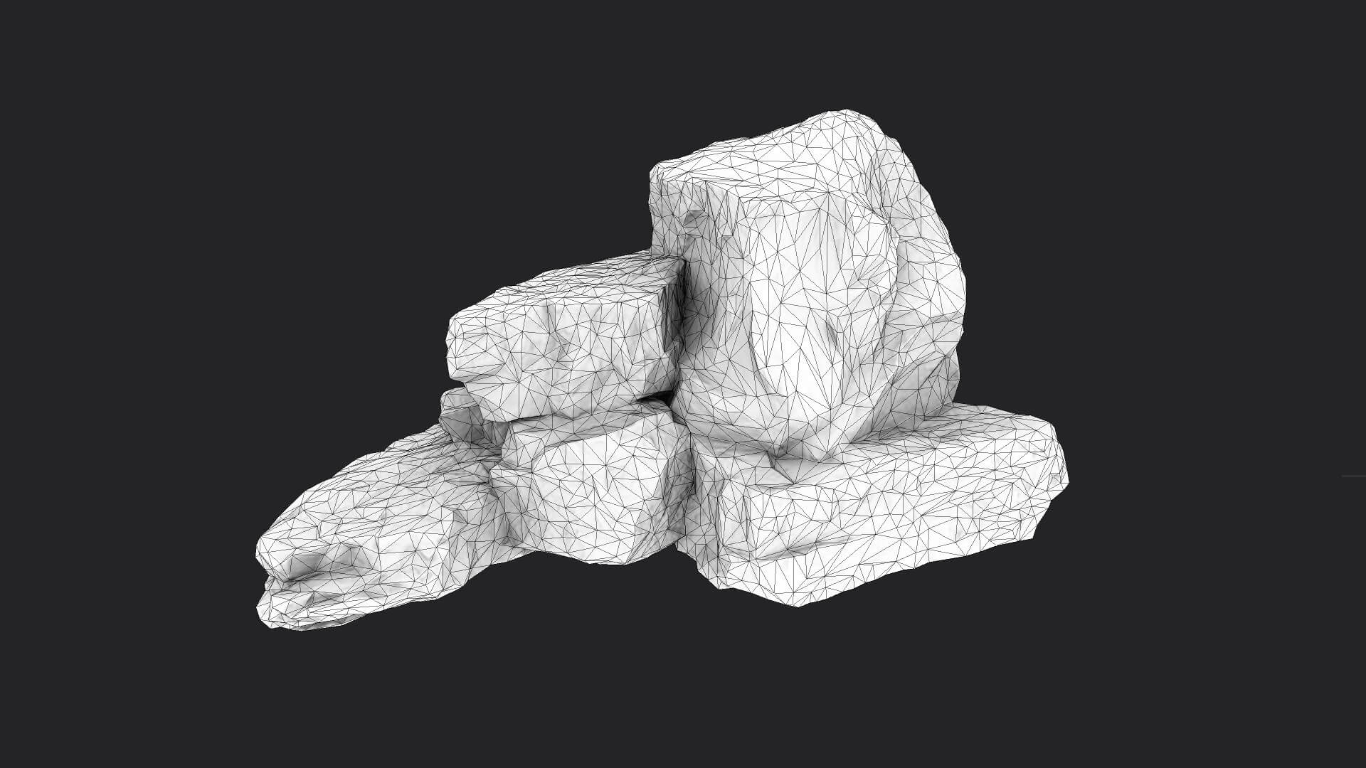 Rock 22-6 3D Model by Radju