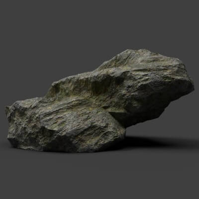 Rock 3-1 3D Model by Radju