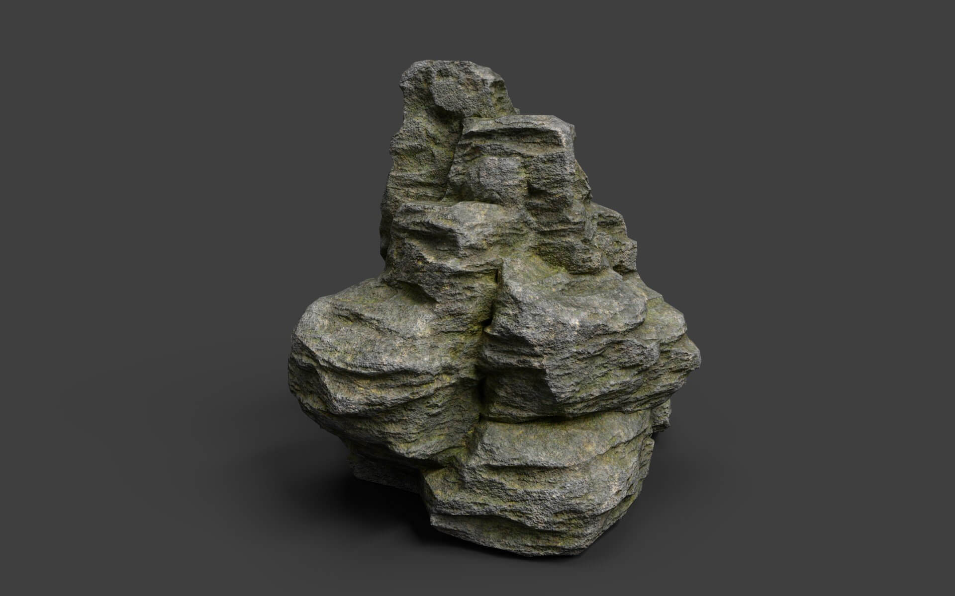 Rock 3-3 3D Model by Radju