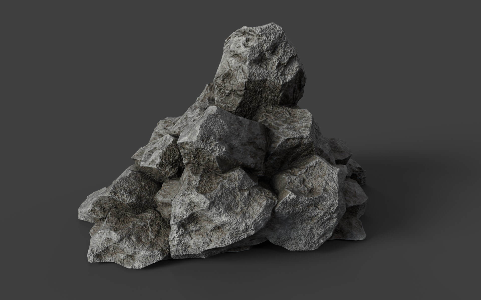 Rock 6-5 3D Model by Radju
