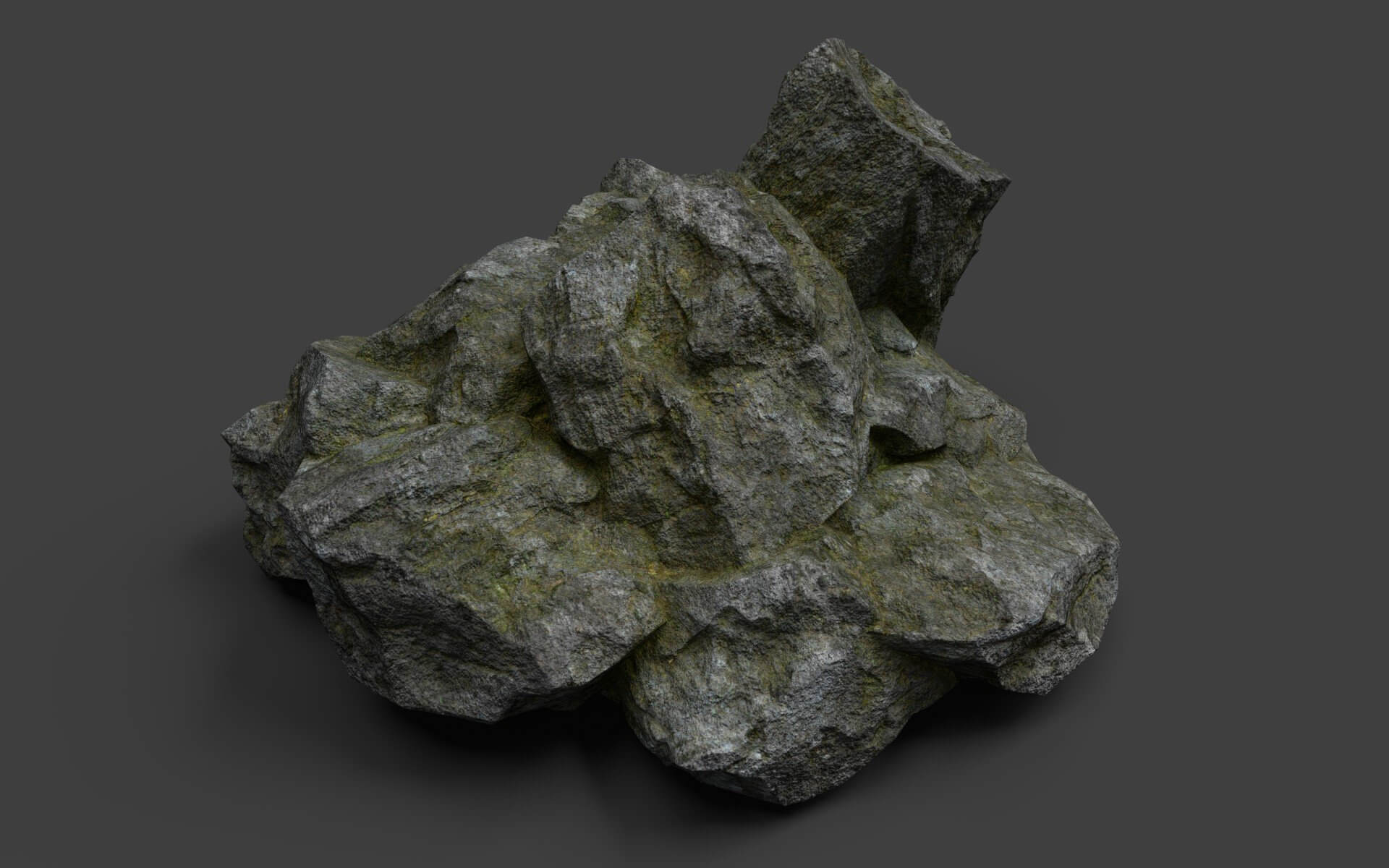 Rock 7-1 3D Model by Radju