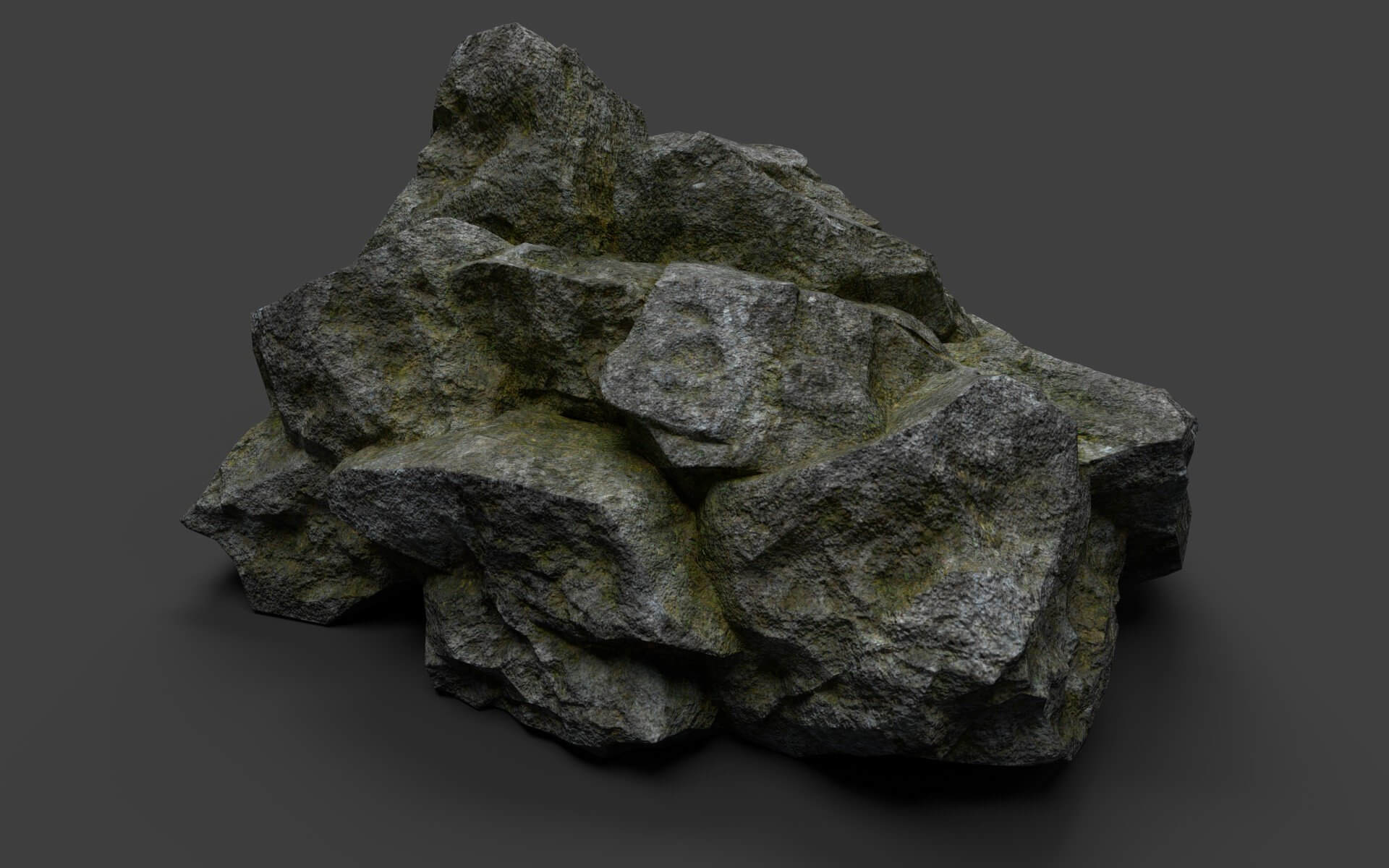Rock 7-1 3D Model by Radju