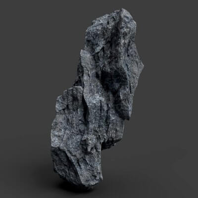 Rock 7-7 3D Model by Radju