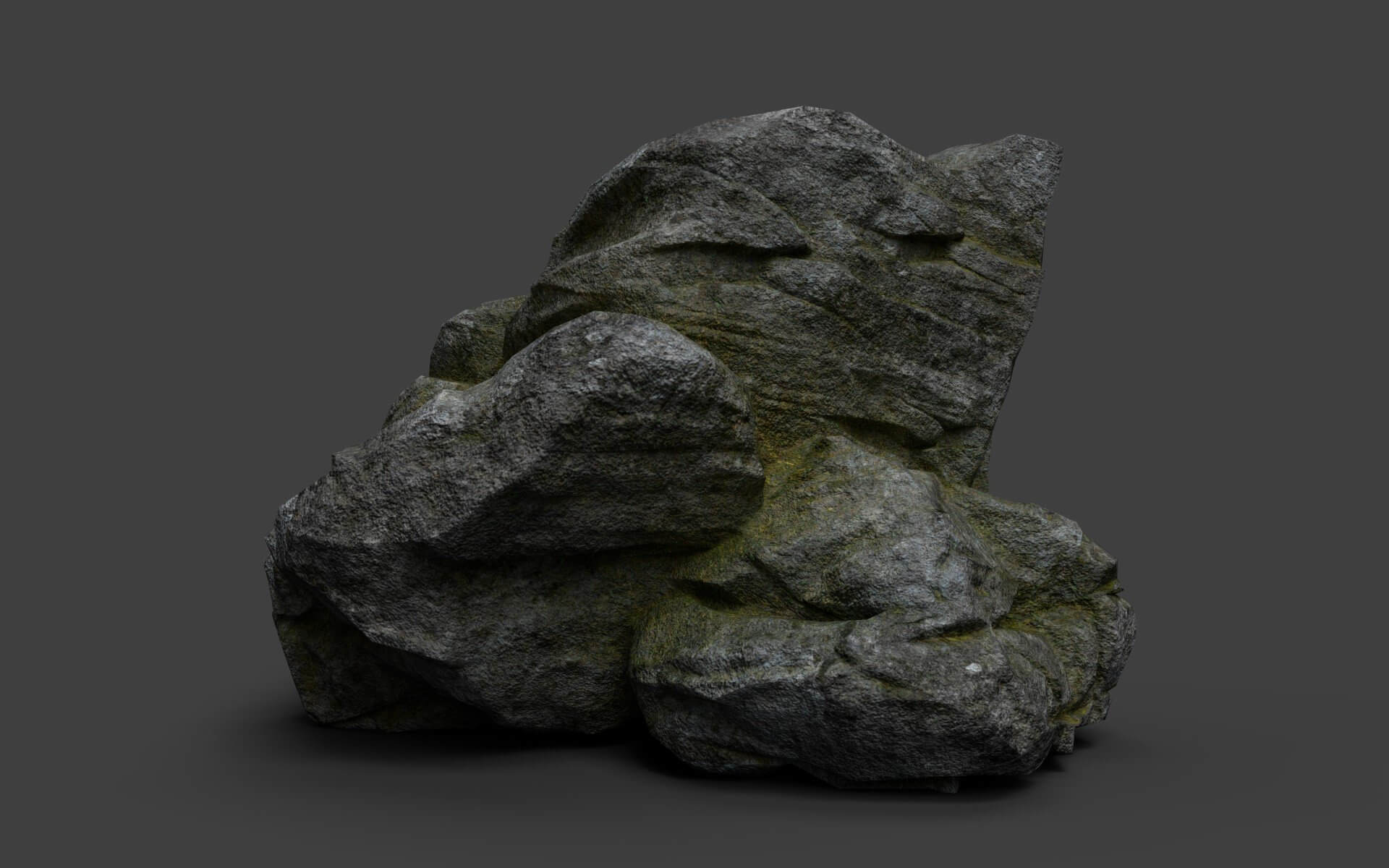 Rock 7-7 3D Model by Radju